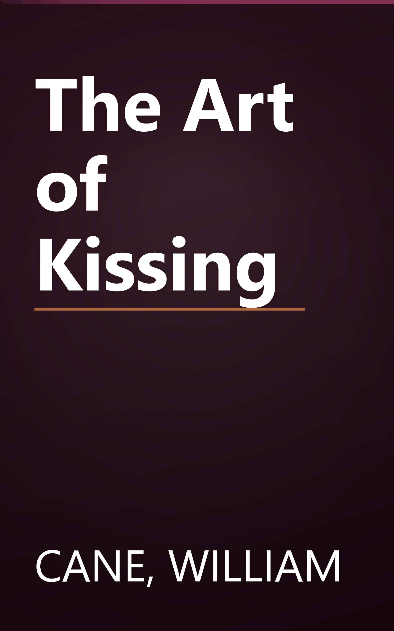 The Art of Kissing book cover