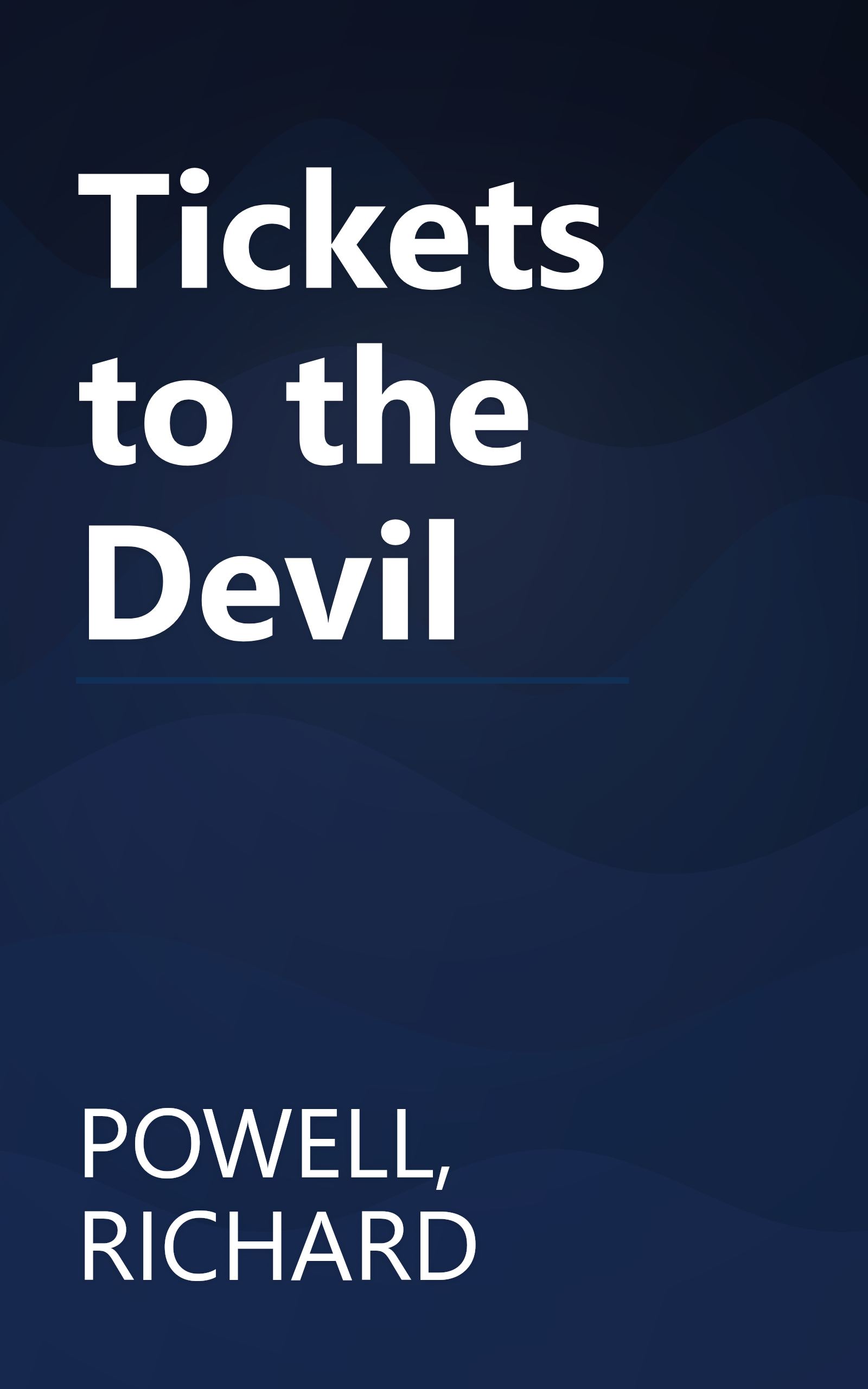 Tickets to the Devil book cover