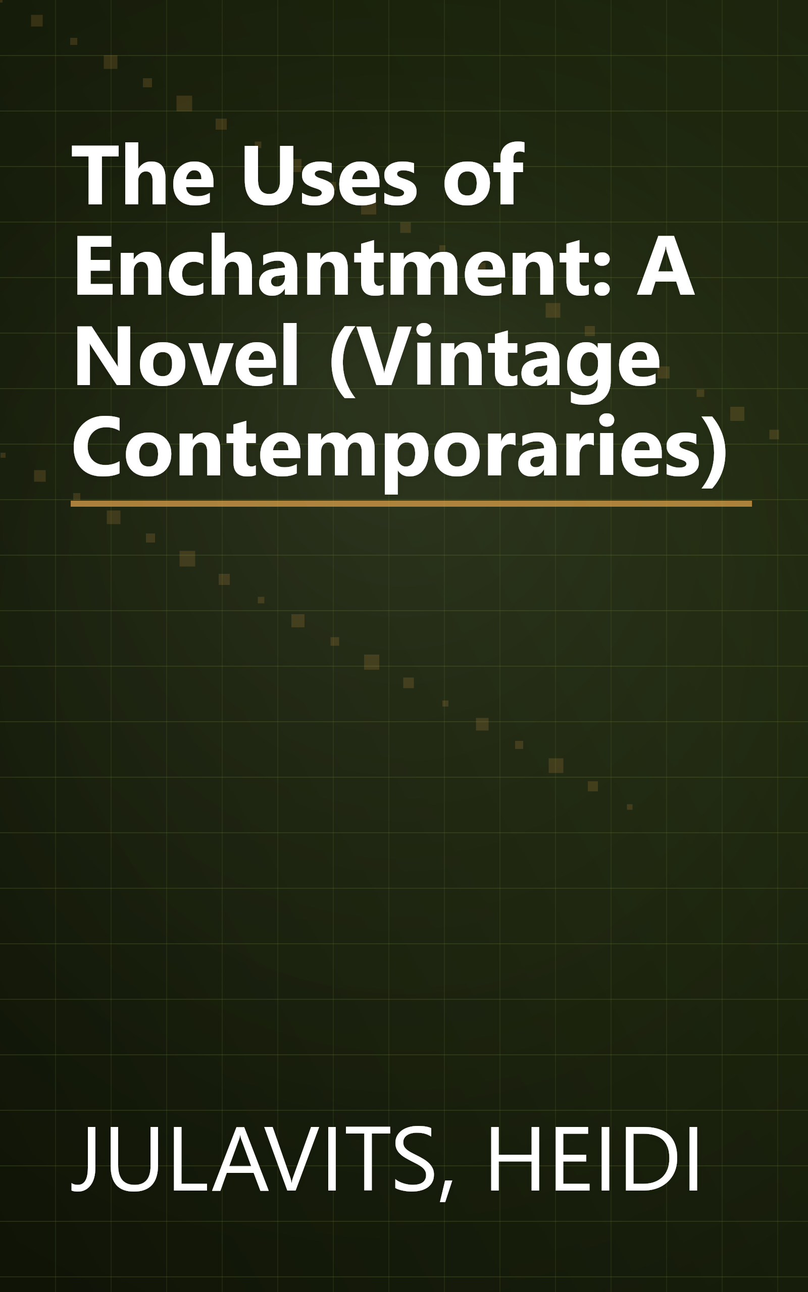 The Uses of Enchantment: A Novel (Vintage Contemporaries) book cover
