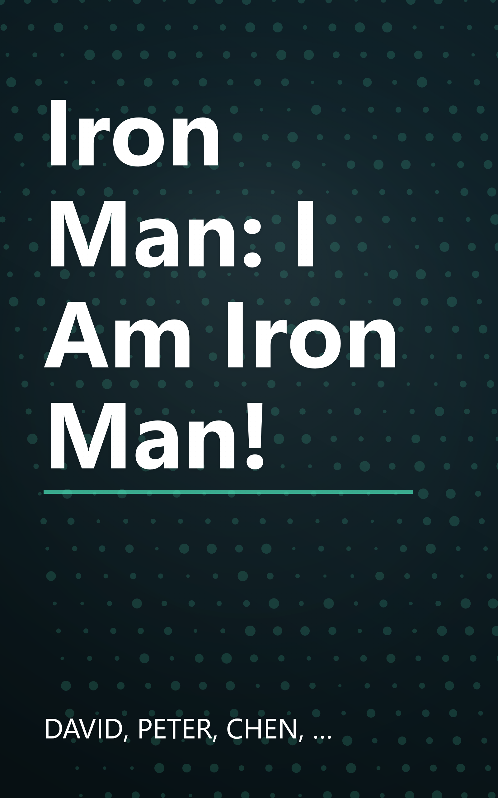 Iron Man: I Am Iron Man! book cover