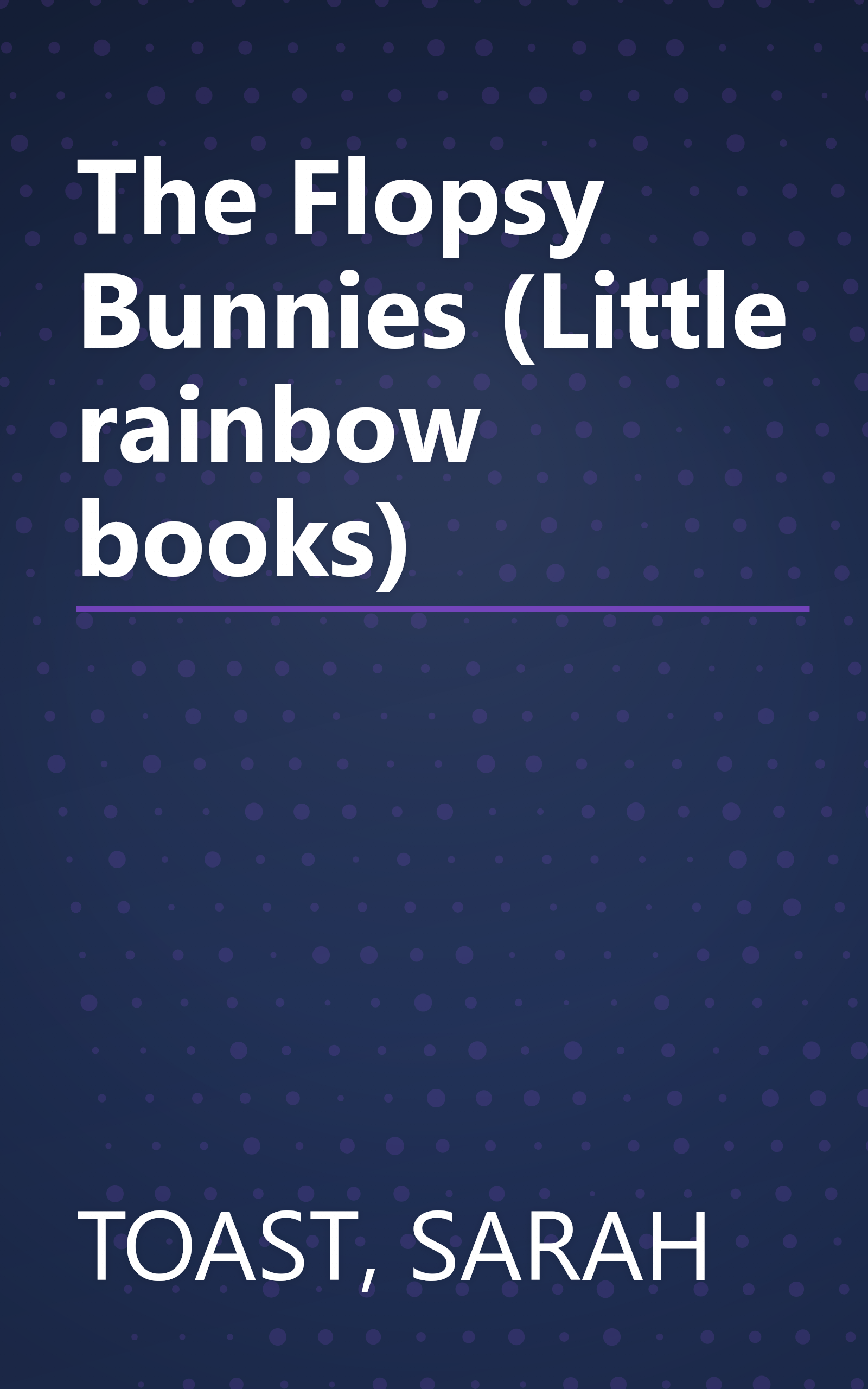The Flopsy Bunnies (Little rainbow books) book cover