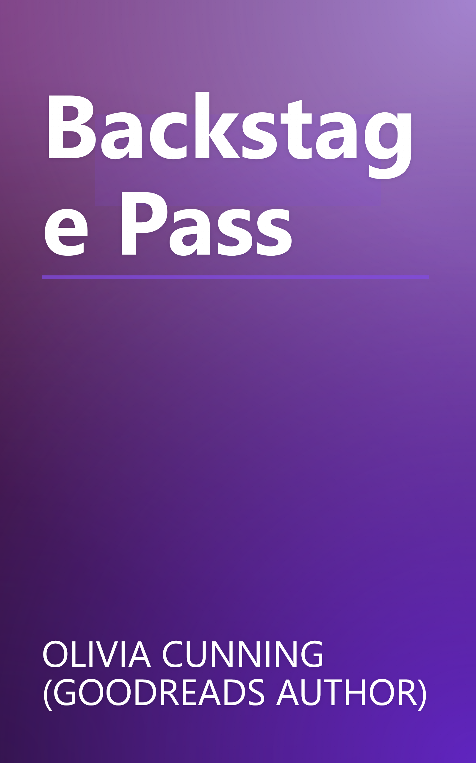 Backstage Pass book cover