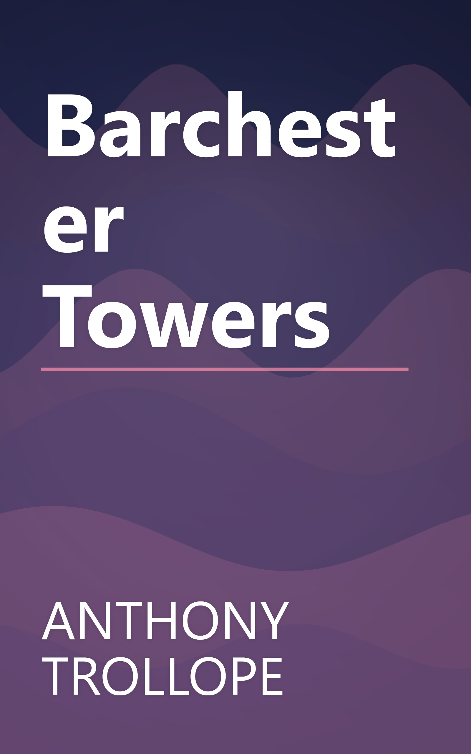 Barchester Towers book cover