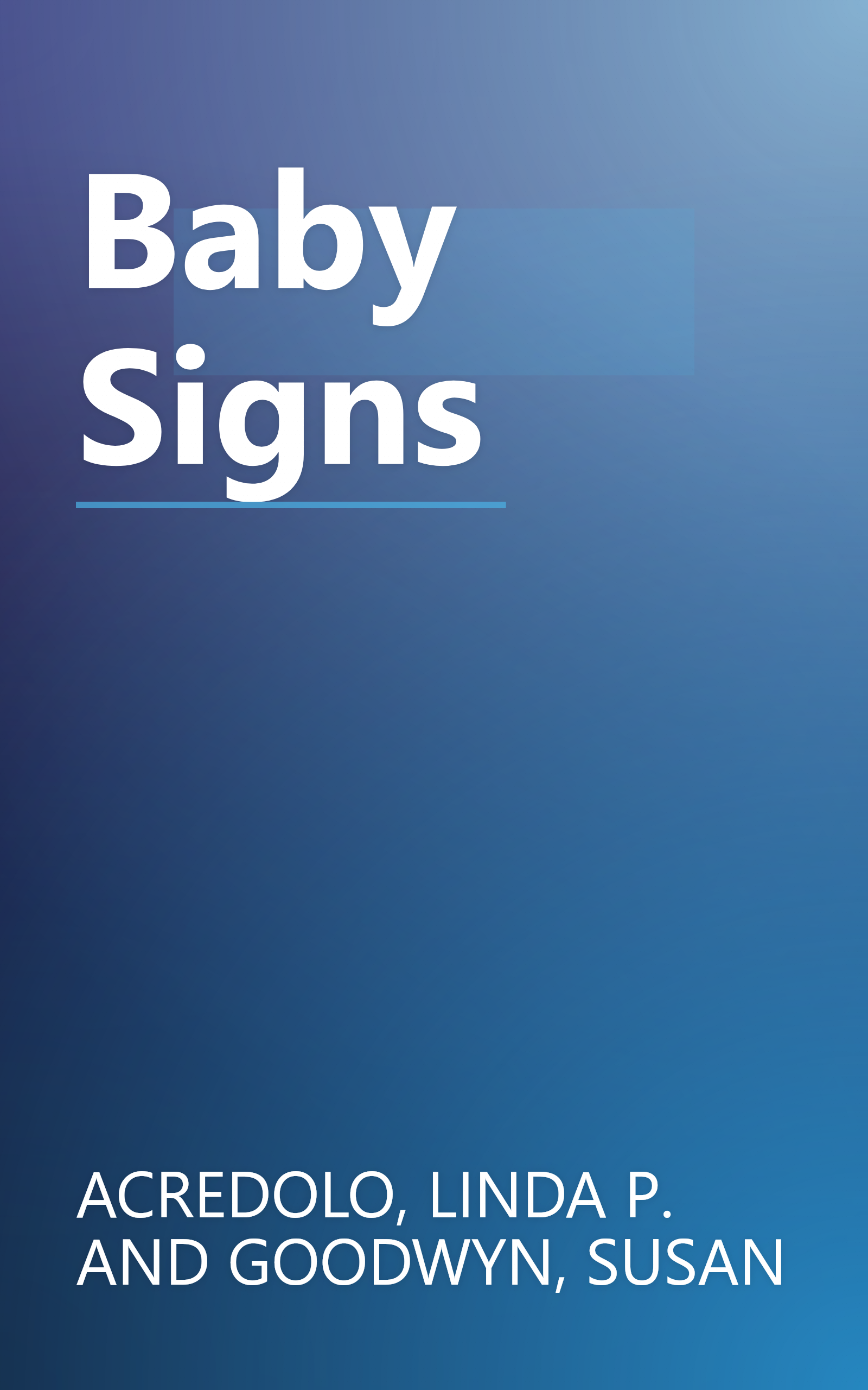 Baby Signs book cover