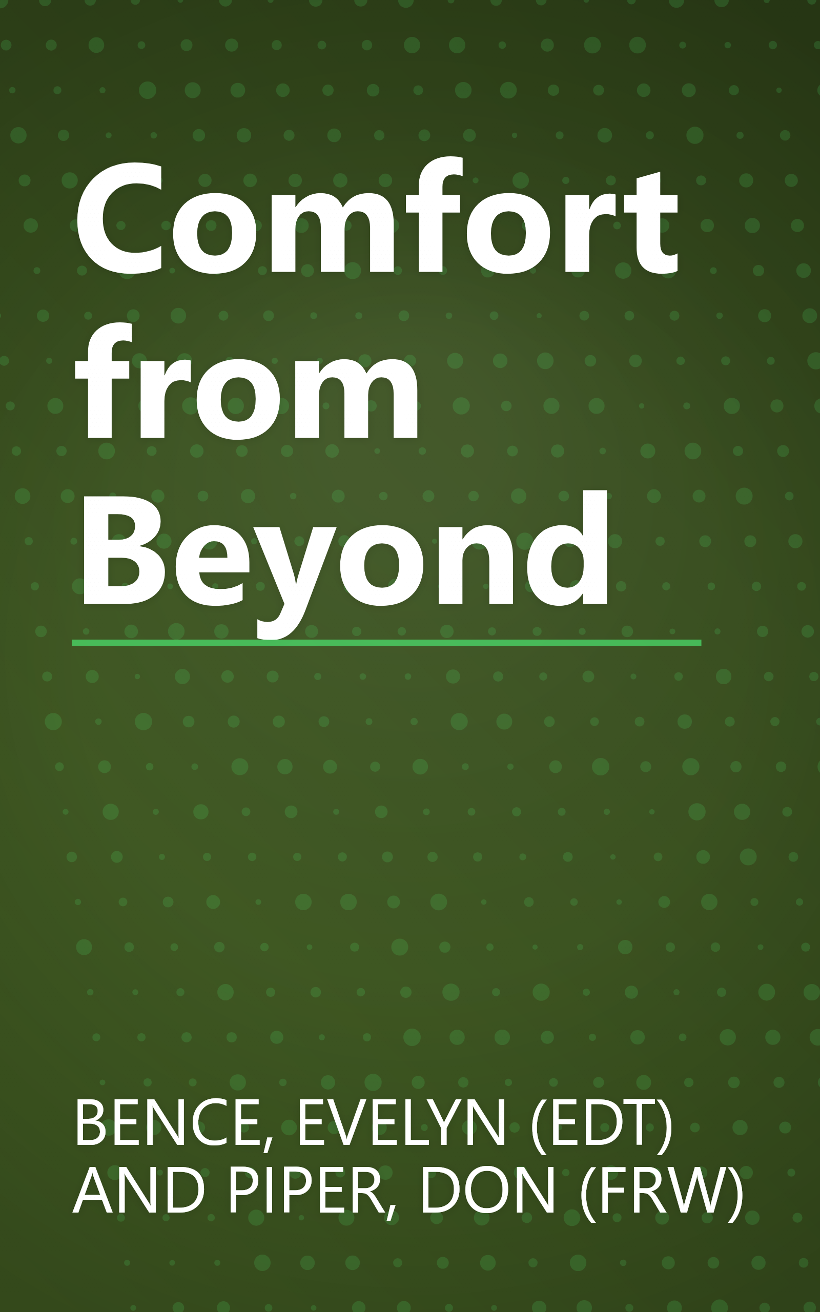 Comfort from Beyond book cover