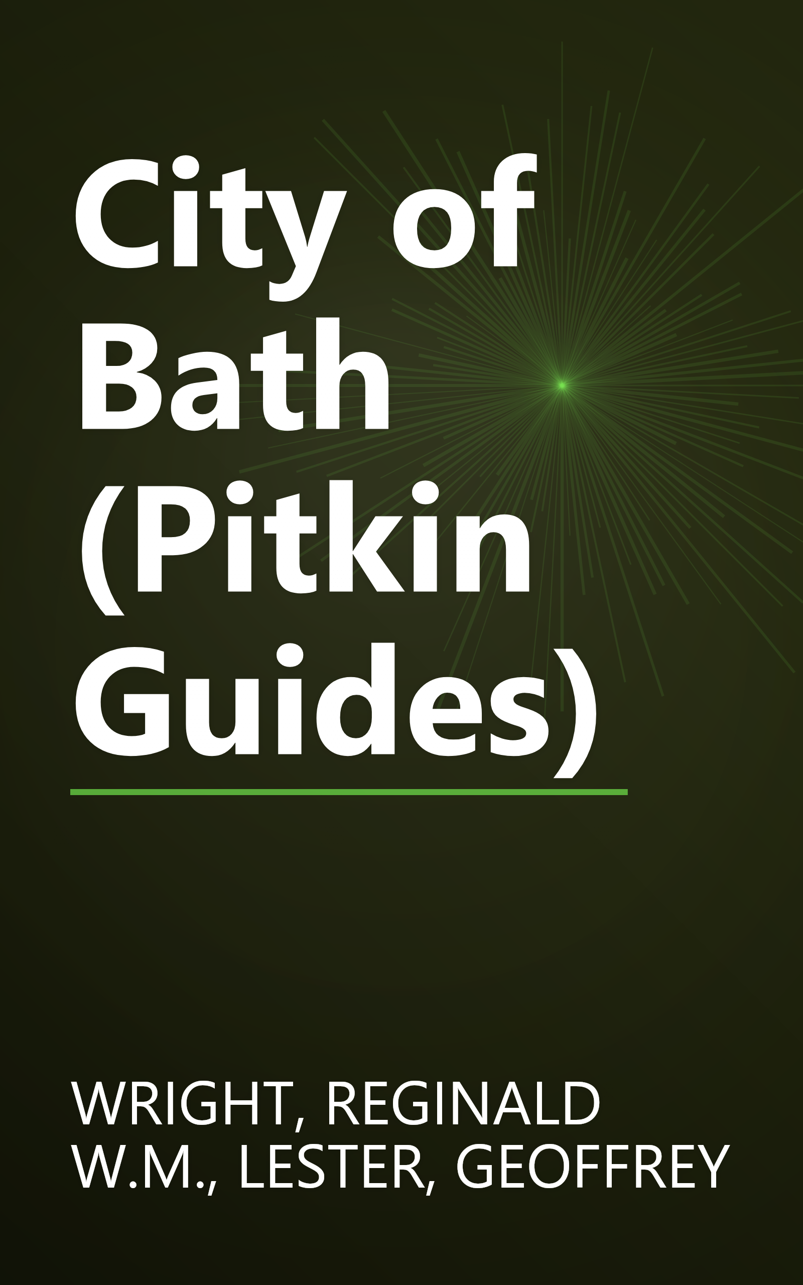 City of Bath (Pitkin Guides) book cover
