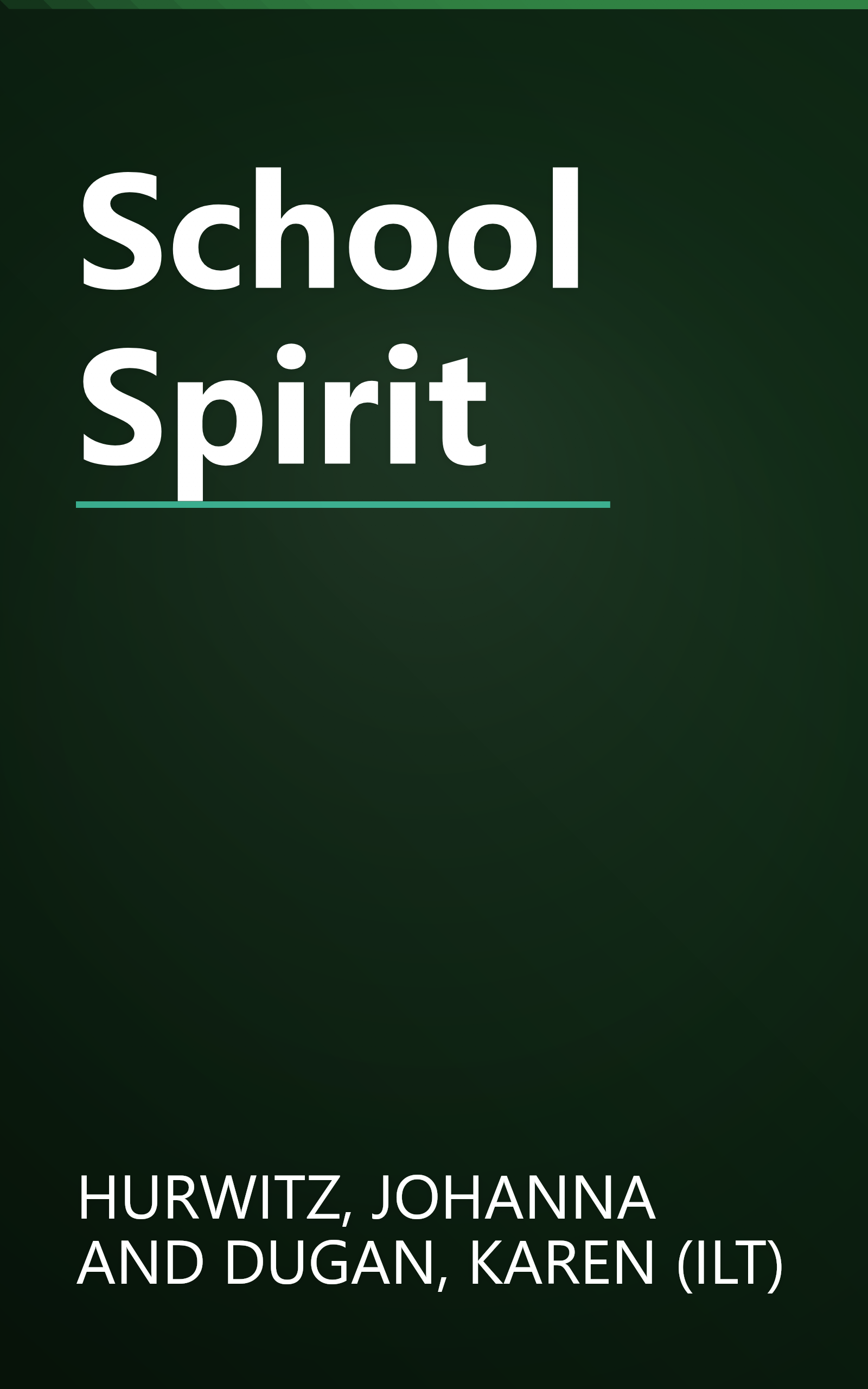 School Spirit book cover