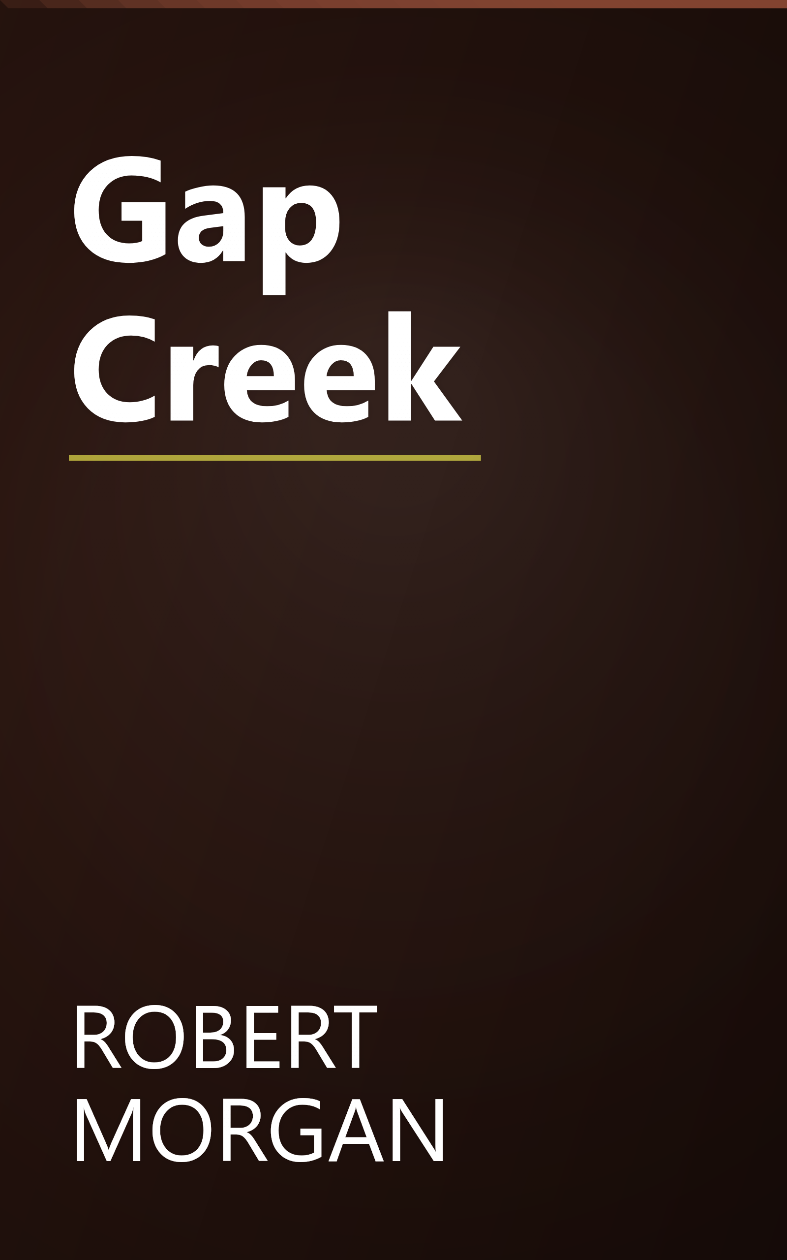 Gap Creek book cover