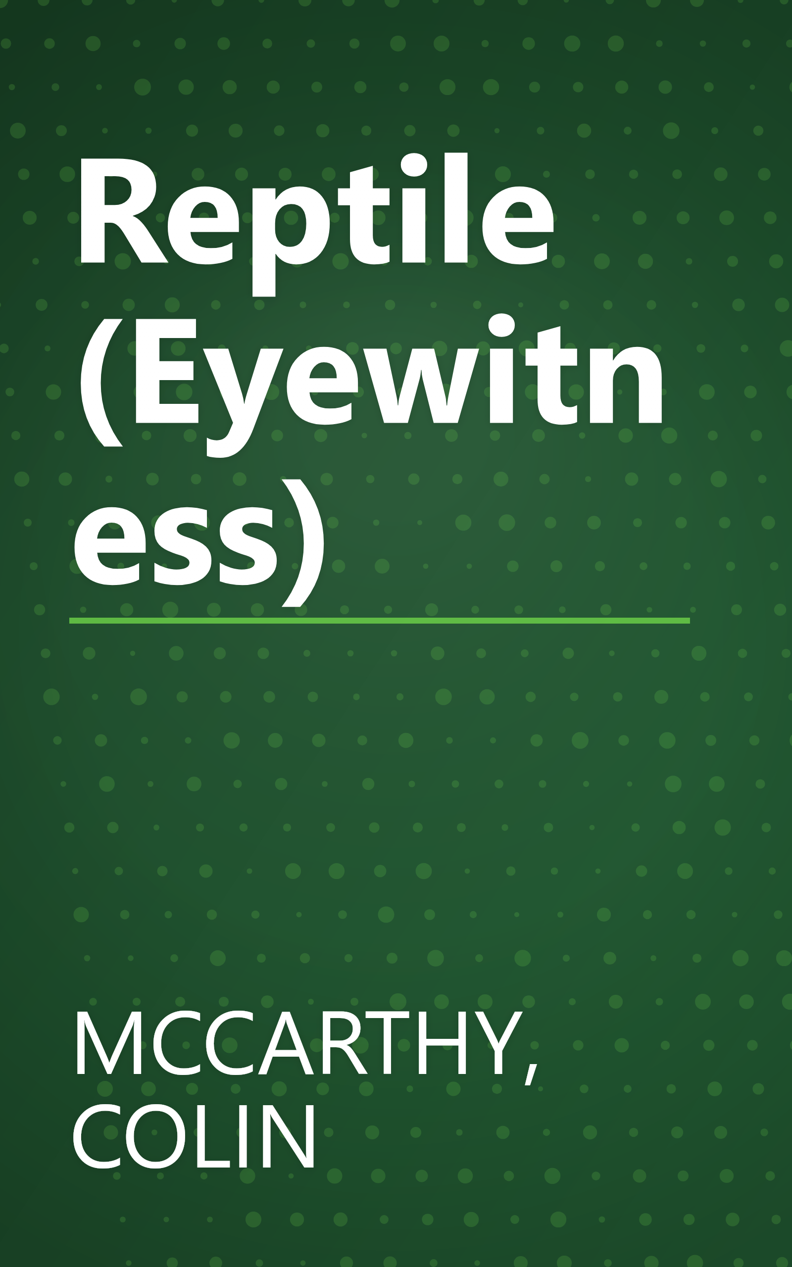 Reptile (Eyewitness) book cover