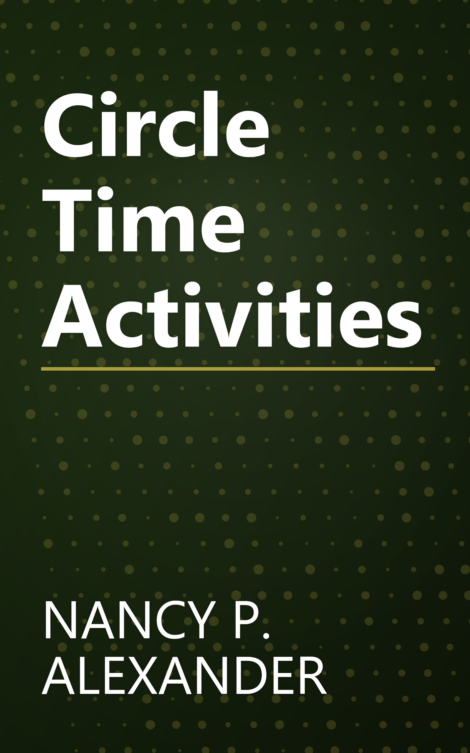 Circle Time Activities book cover