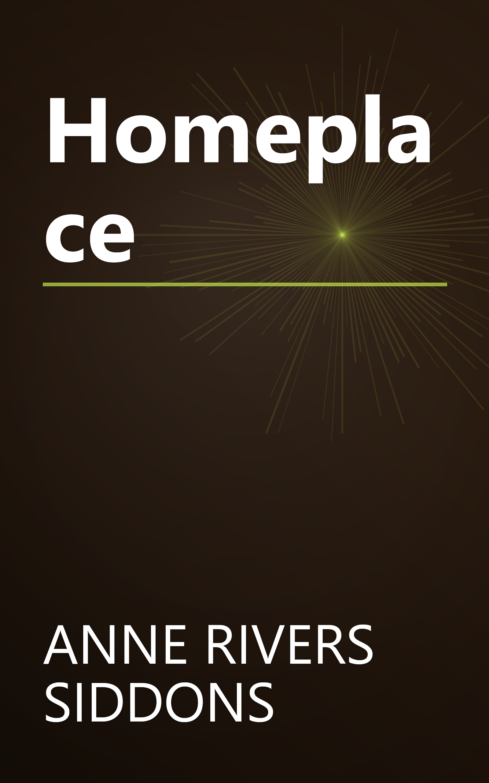 Homeplace book cover