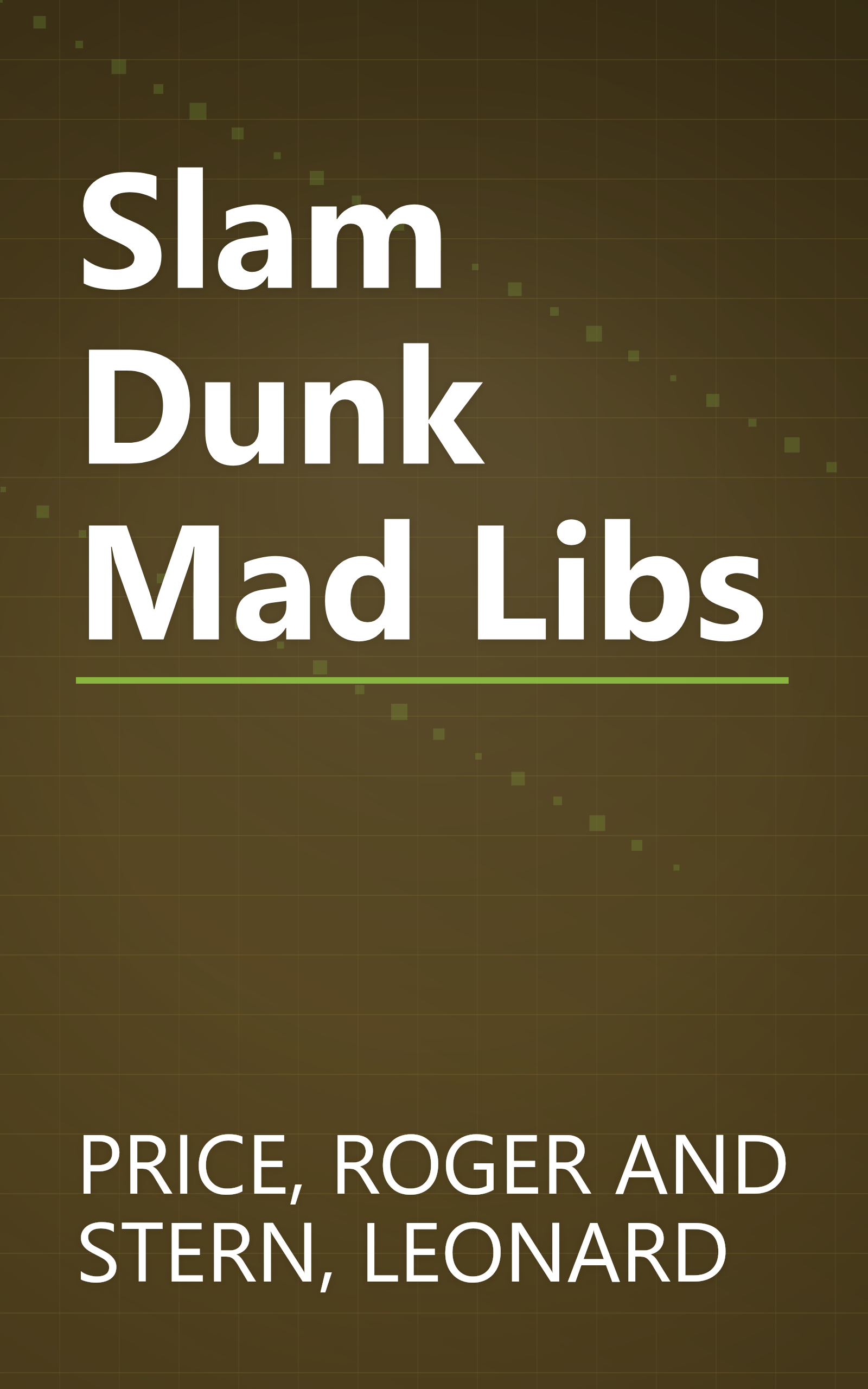 Slam Dunk Mad Libs book cover