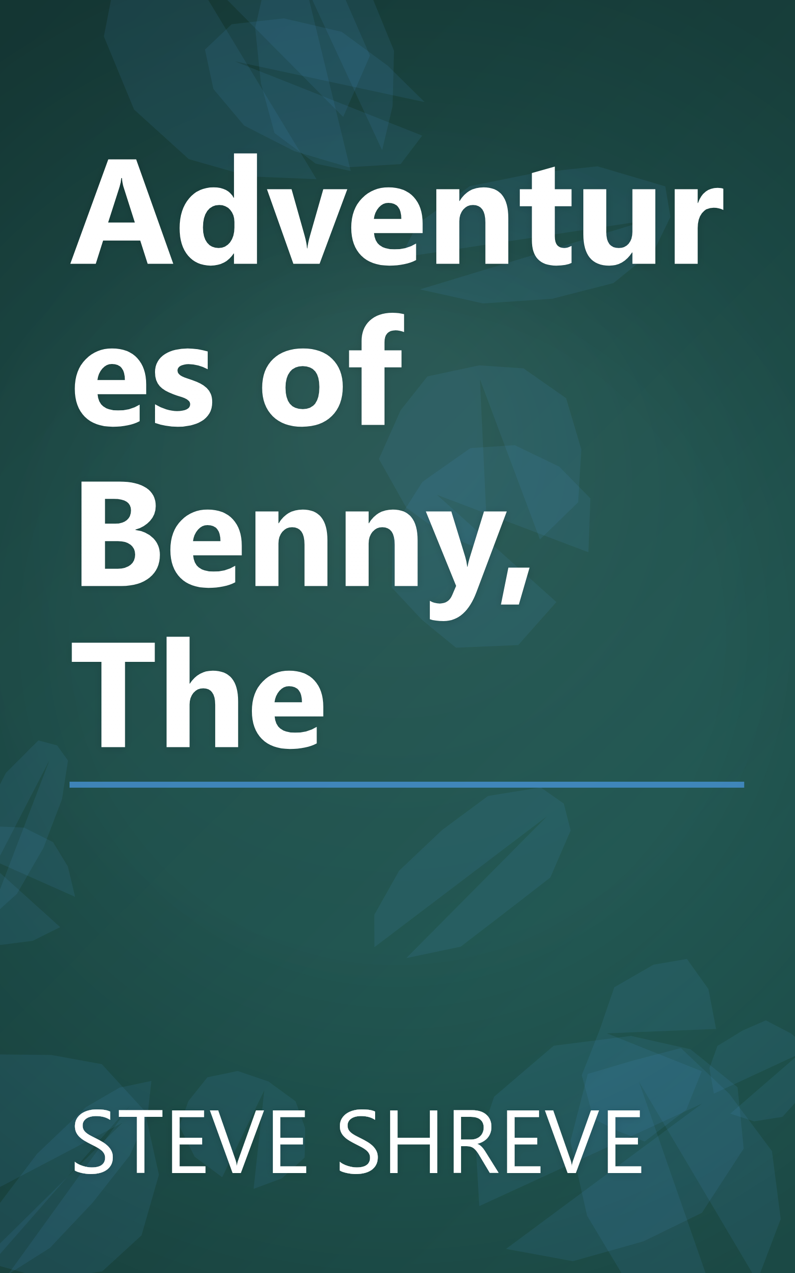 Adventures of Benny, The book cover