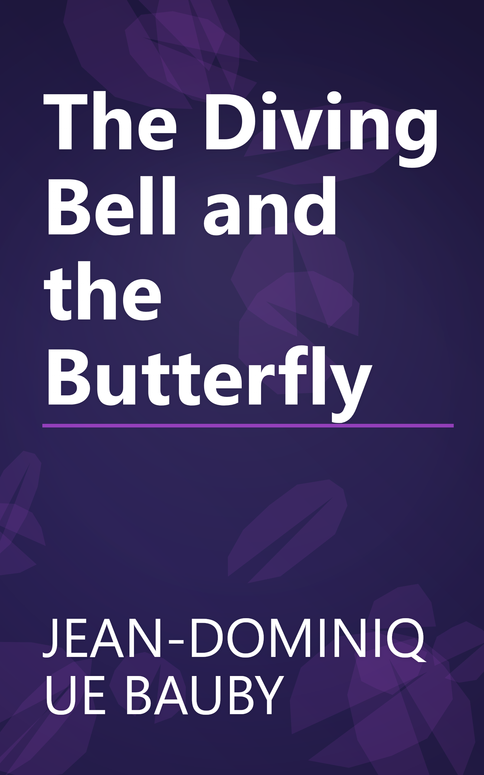 The Diving Bell and the Butterfly book cover