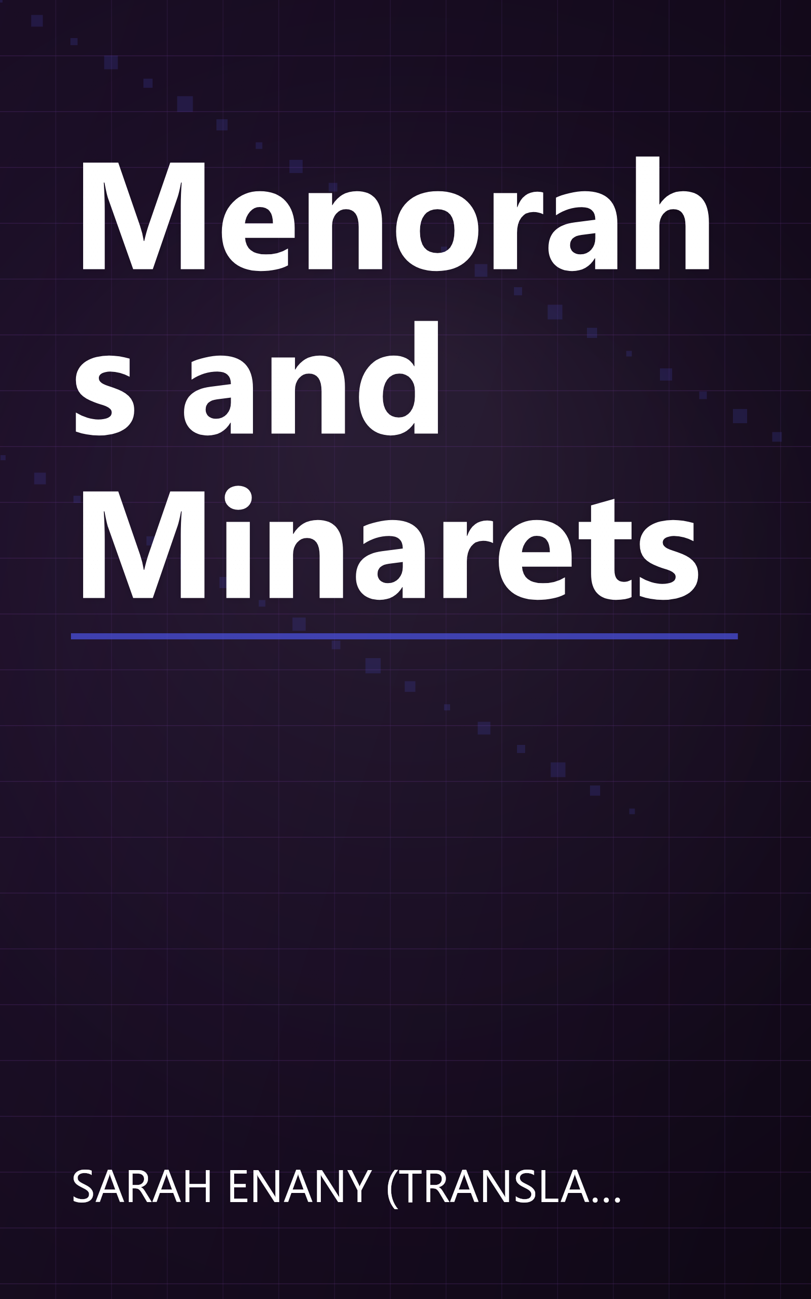 Menorahs and Minarets book cover