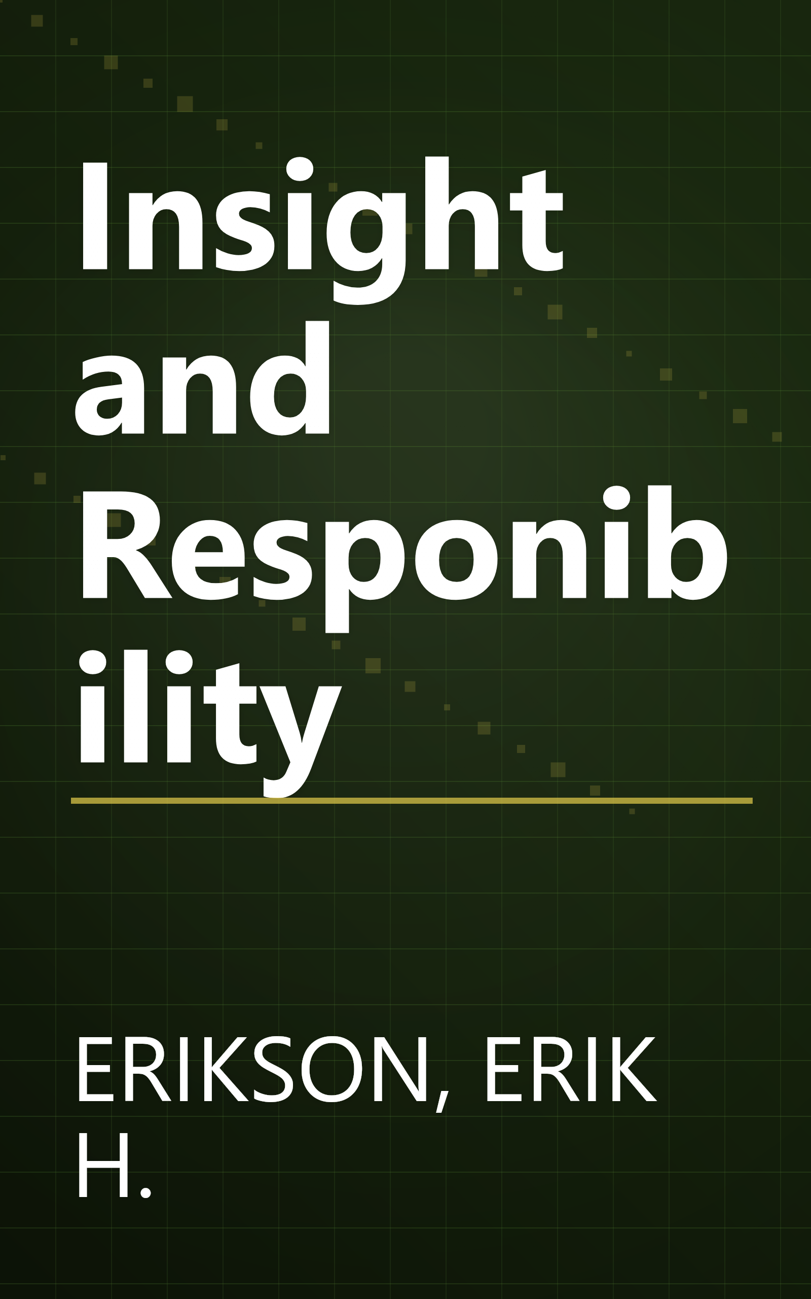 Insight and Responibility book cover