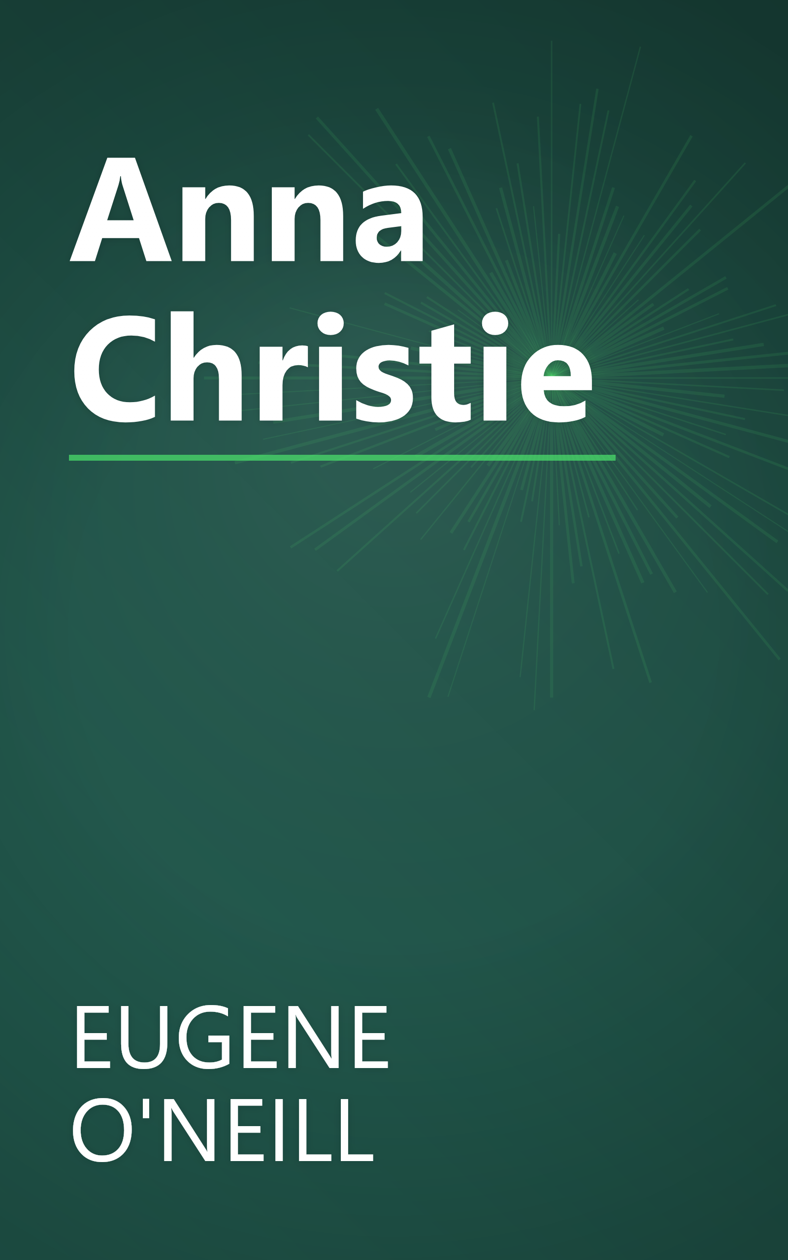 Anna Christie book cover
