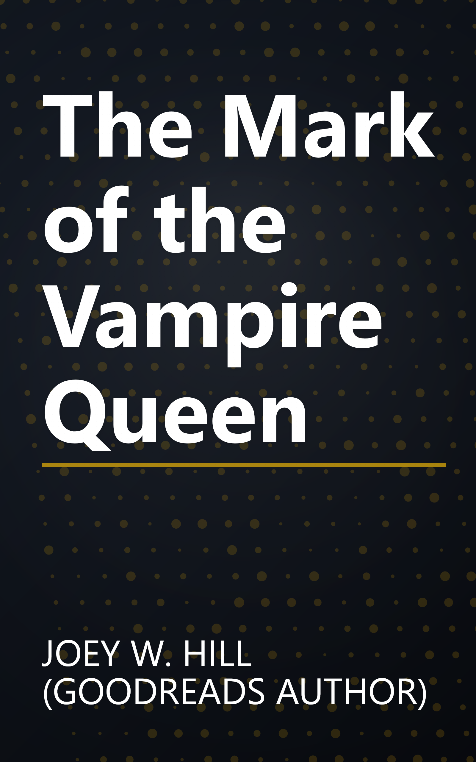 The Mark of the Vampire Queen book cover