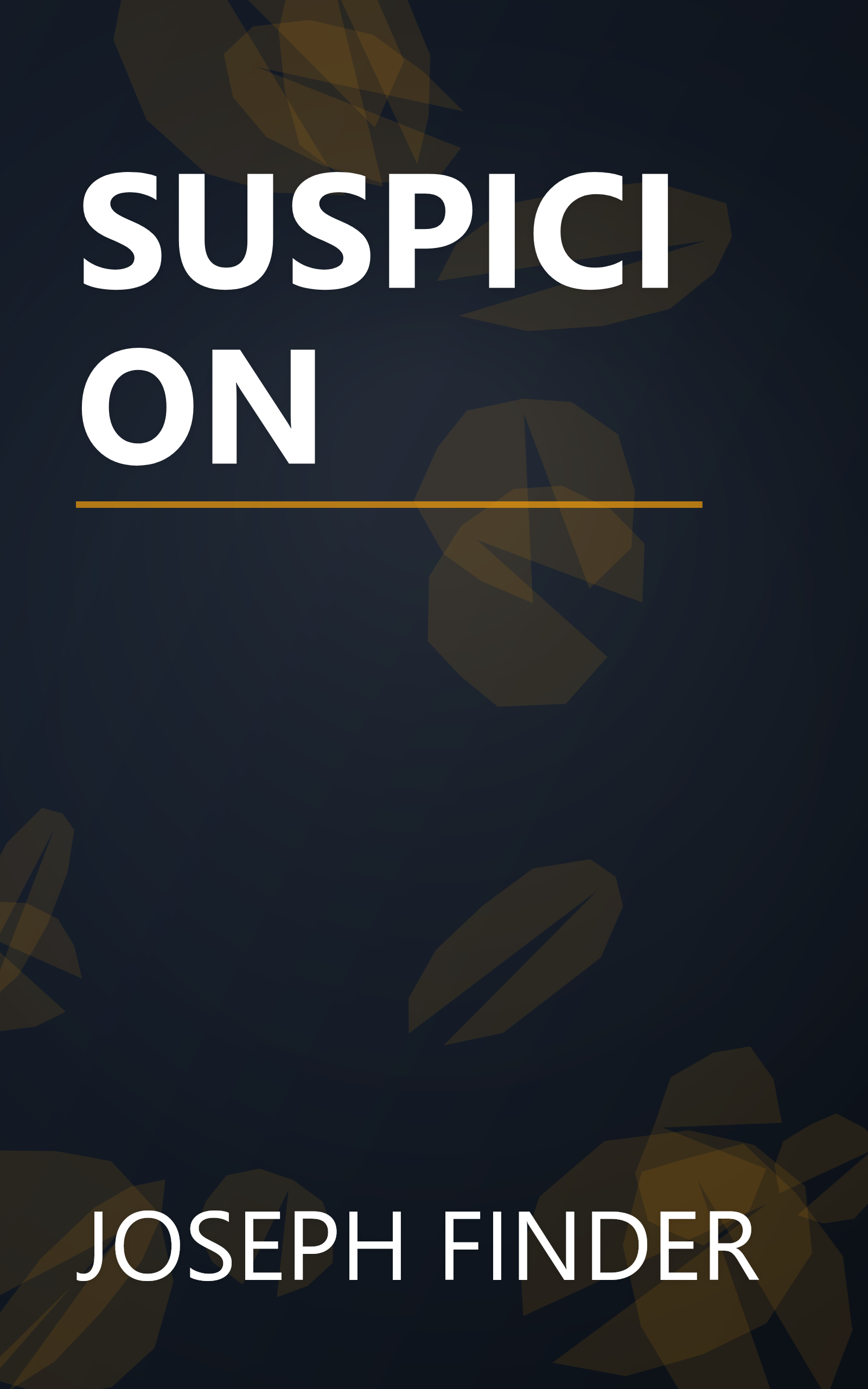 SUSPICION book cover