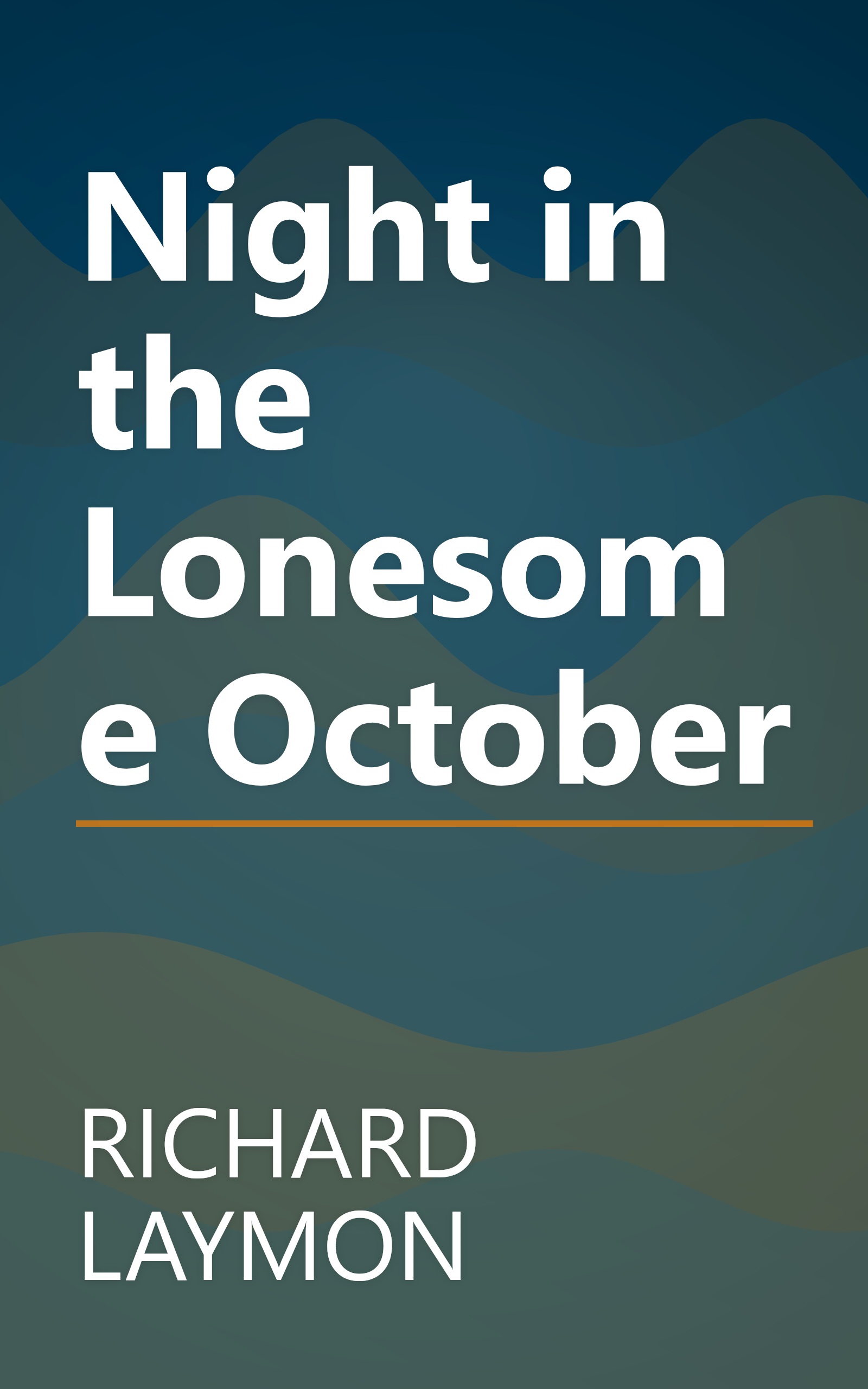 Night in the Lonesome October book cover