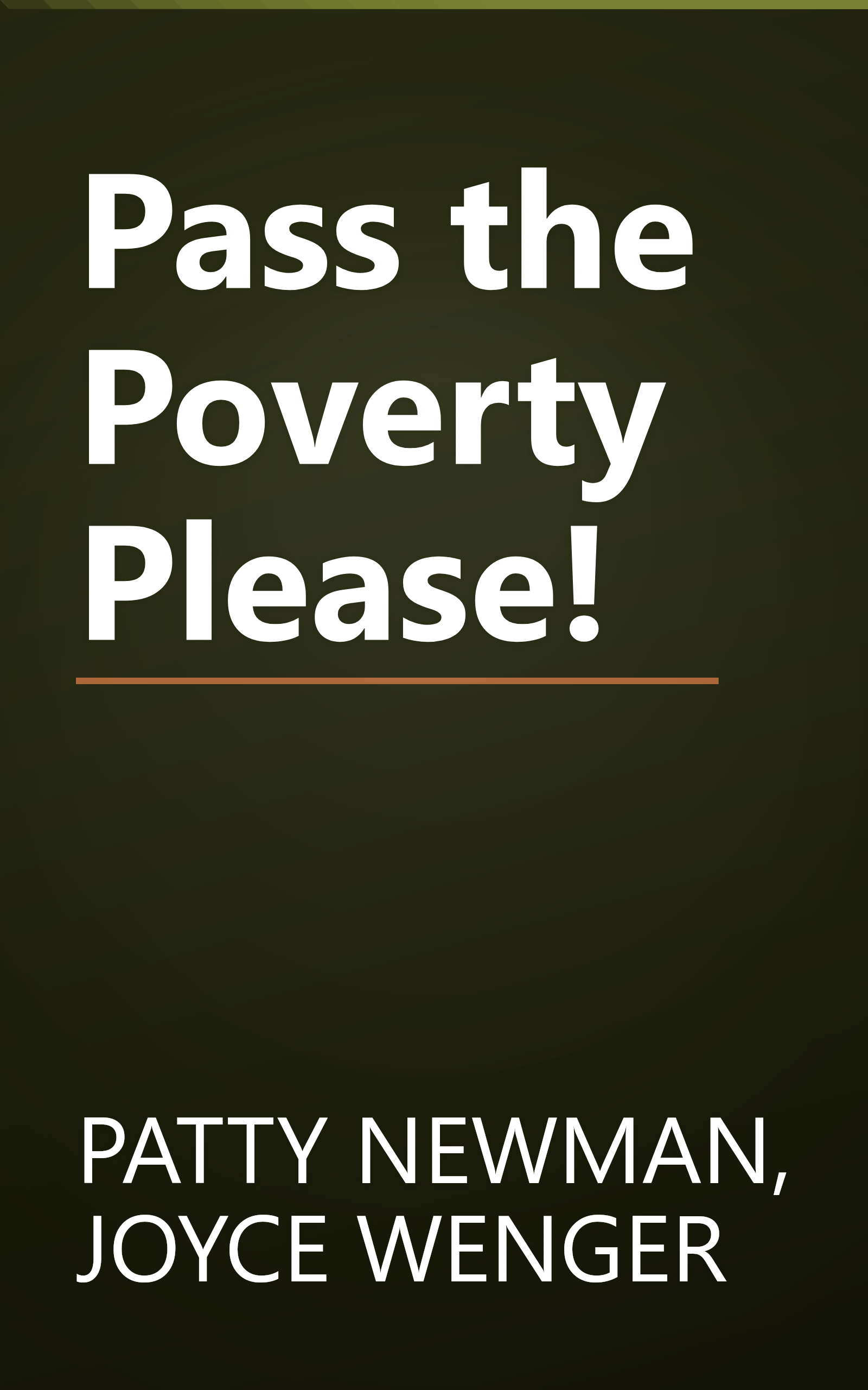 Pass the Poverty Please! book cover