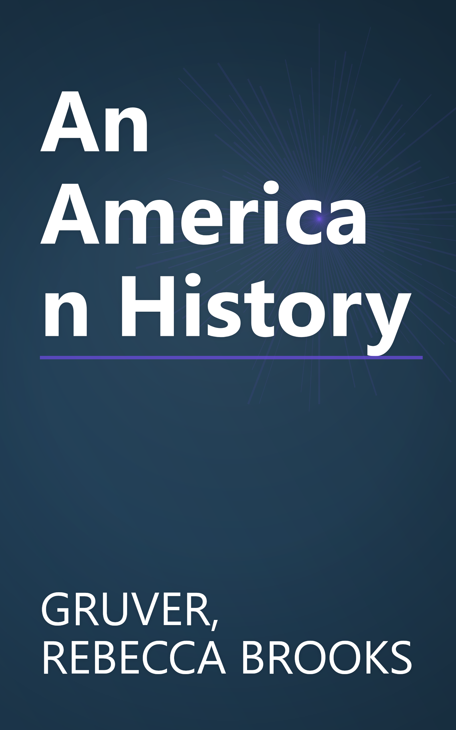 An American History book cover