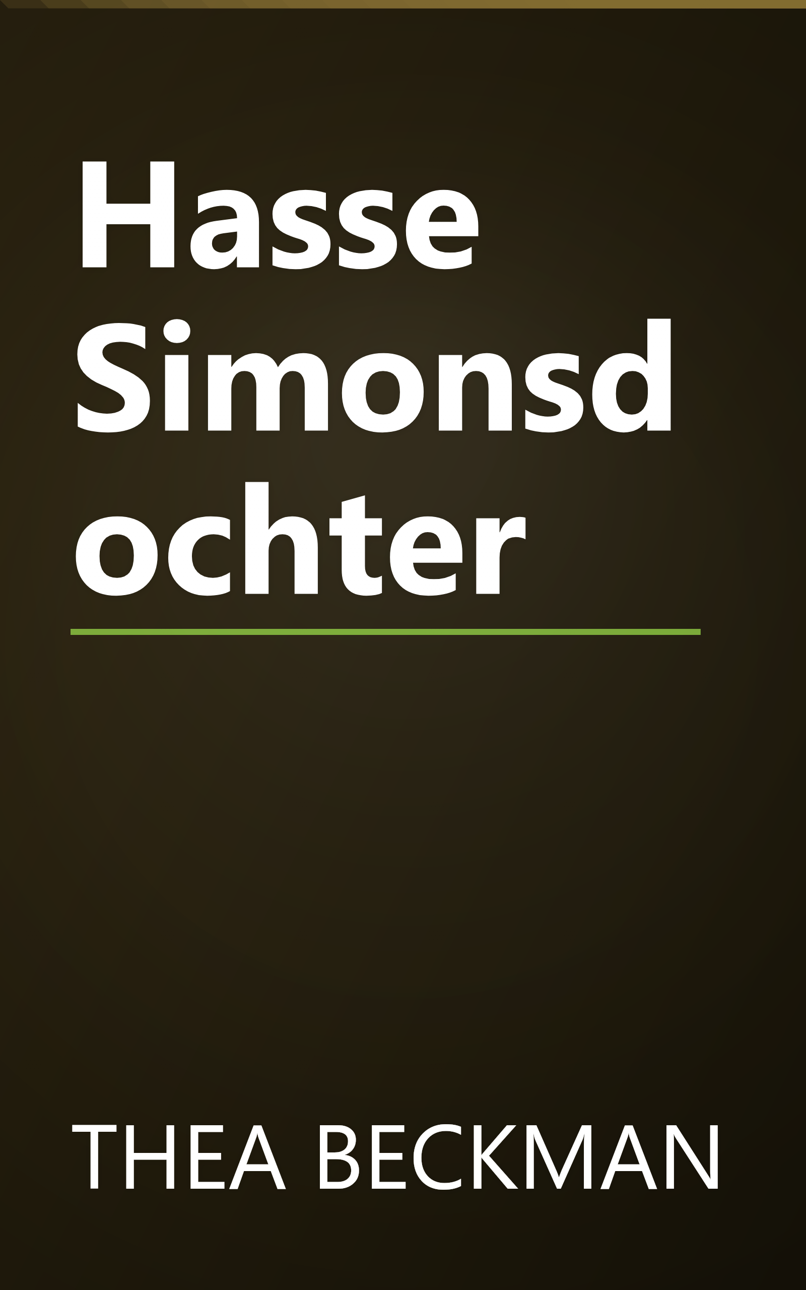 Hasse Simonsdochter book cover