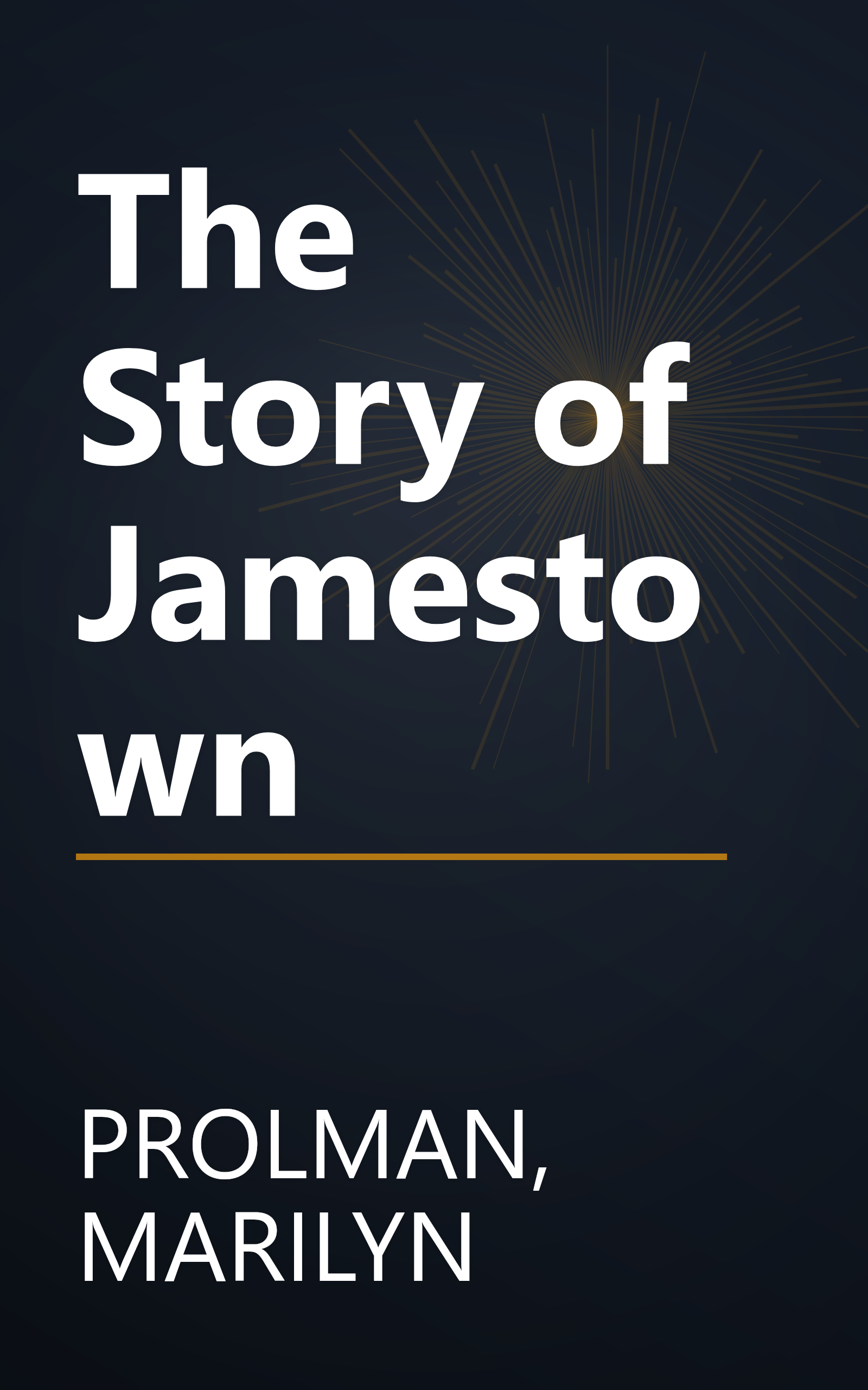 The Story of Jamestown book cover