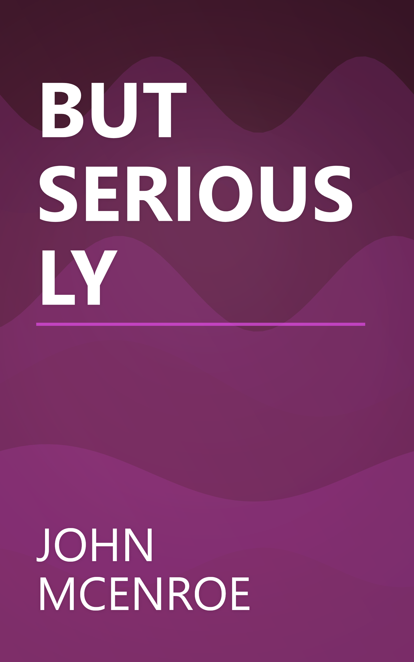 BUT SERIOUSLY book cover