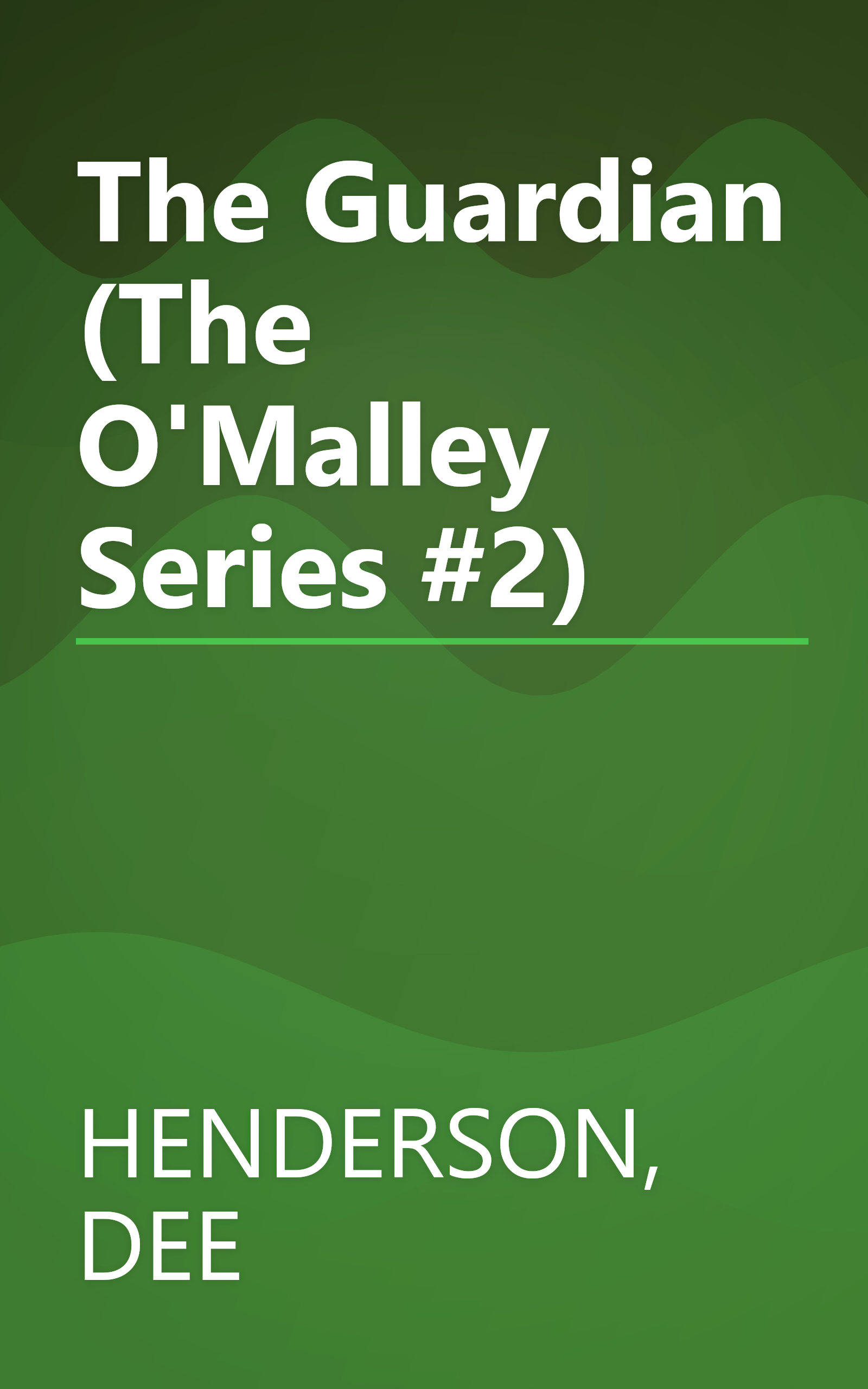 The Guardian (The O'Malley Series #2) book cover