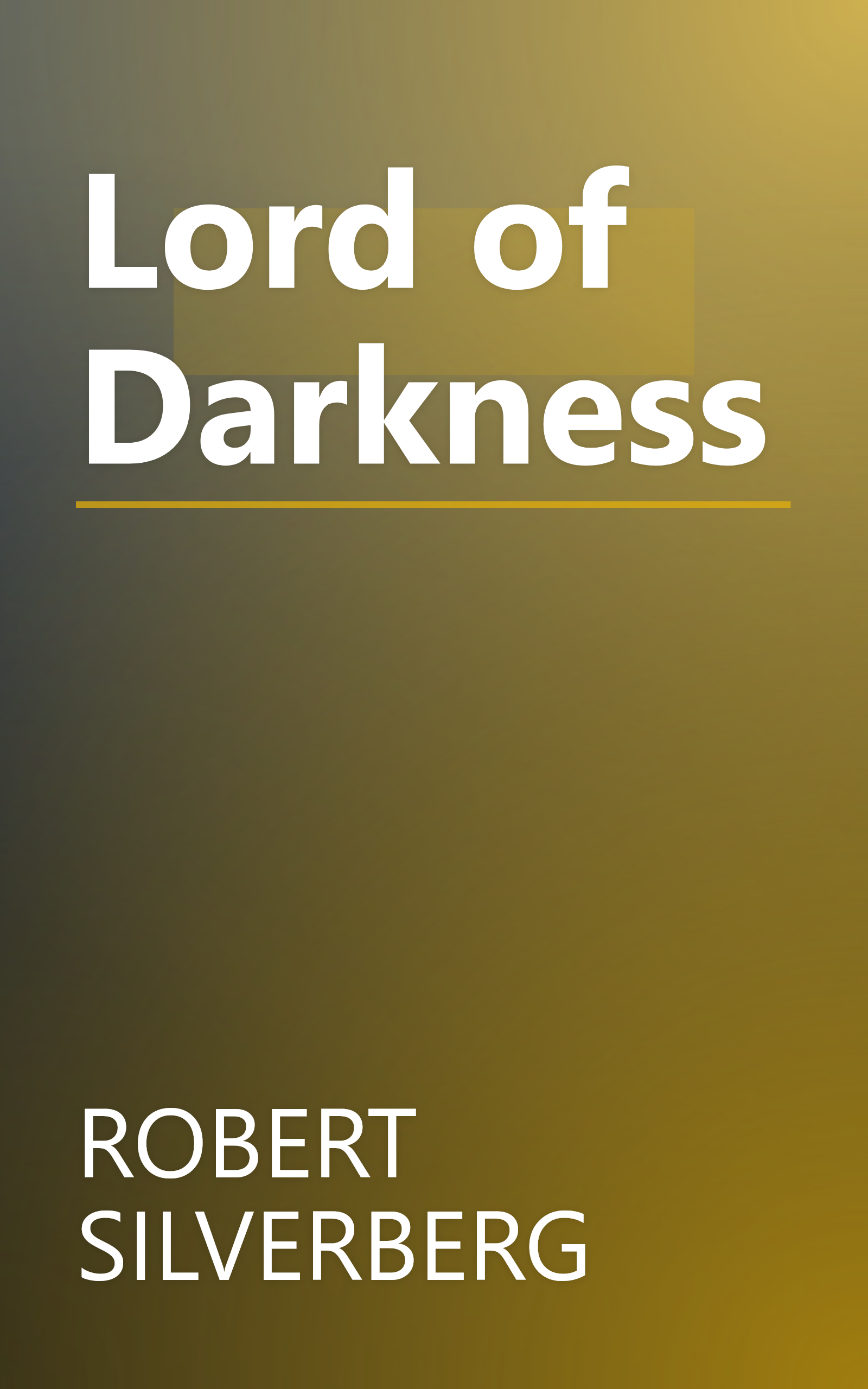 Lord of Darkness book cover