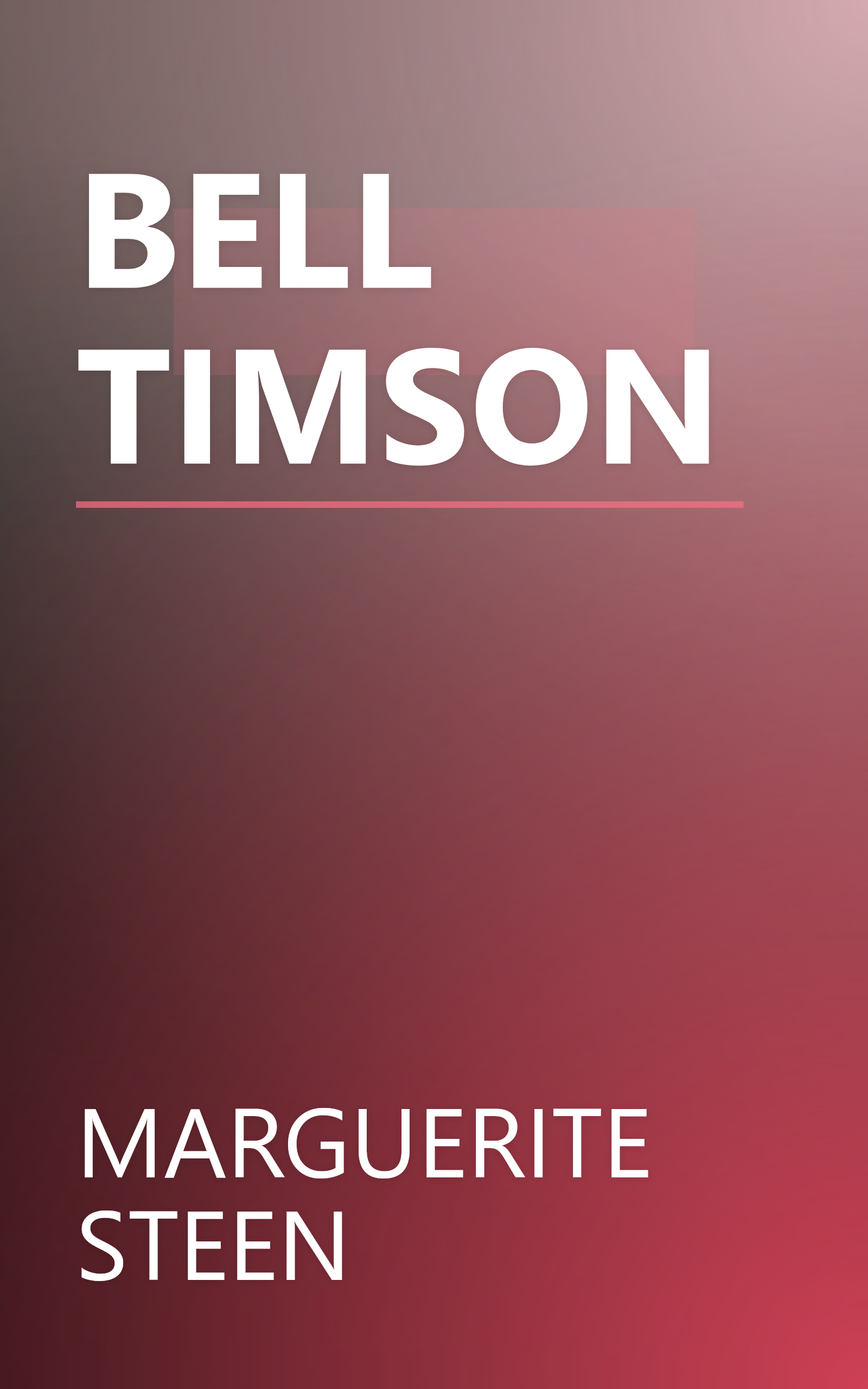 BELL TIMSON book cover