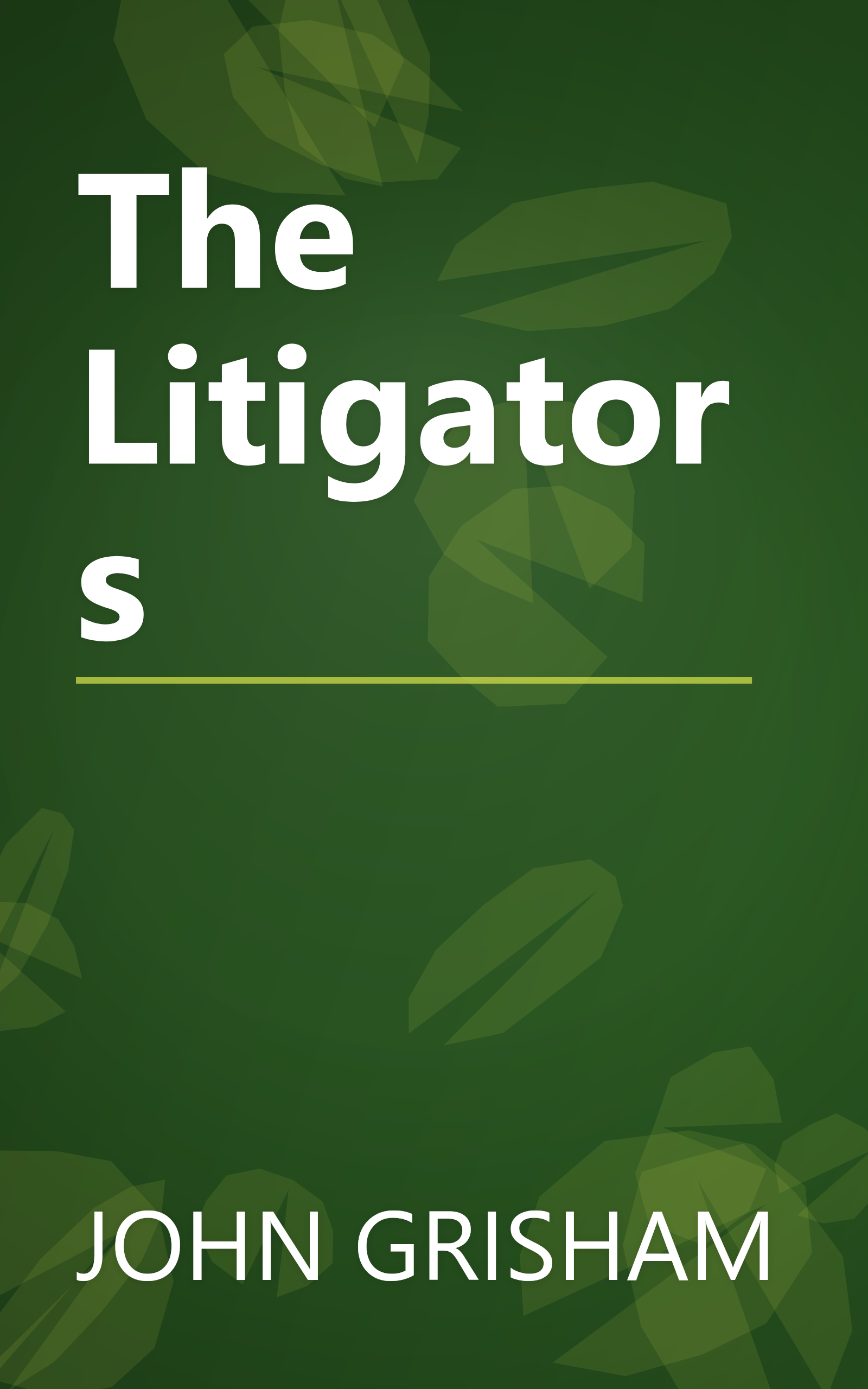 The Litigators book cover