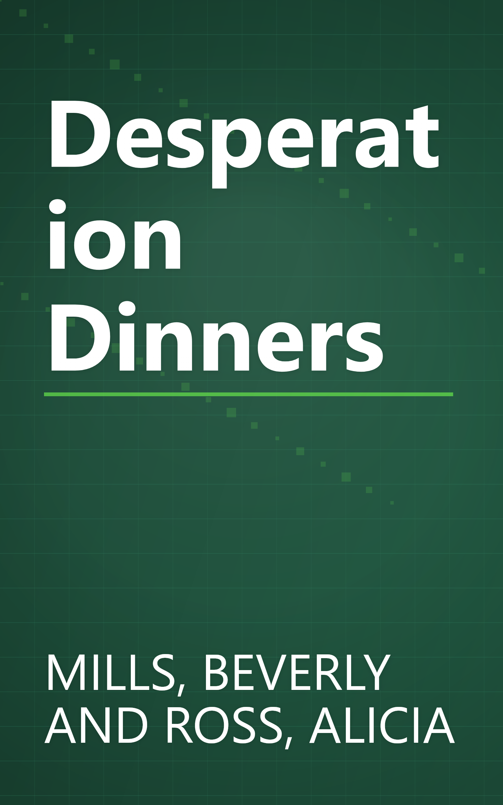 Desperation Dinners book cover