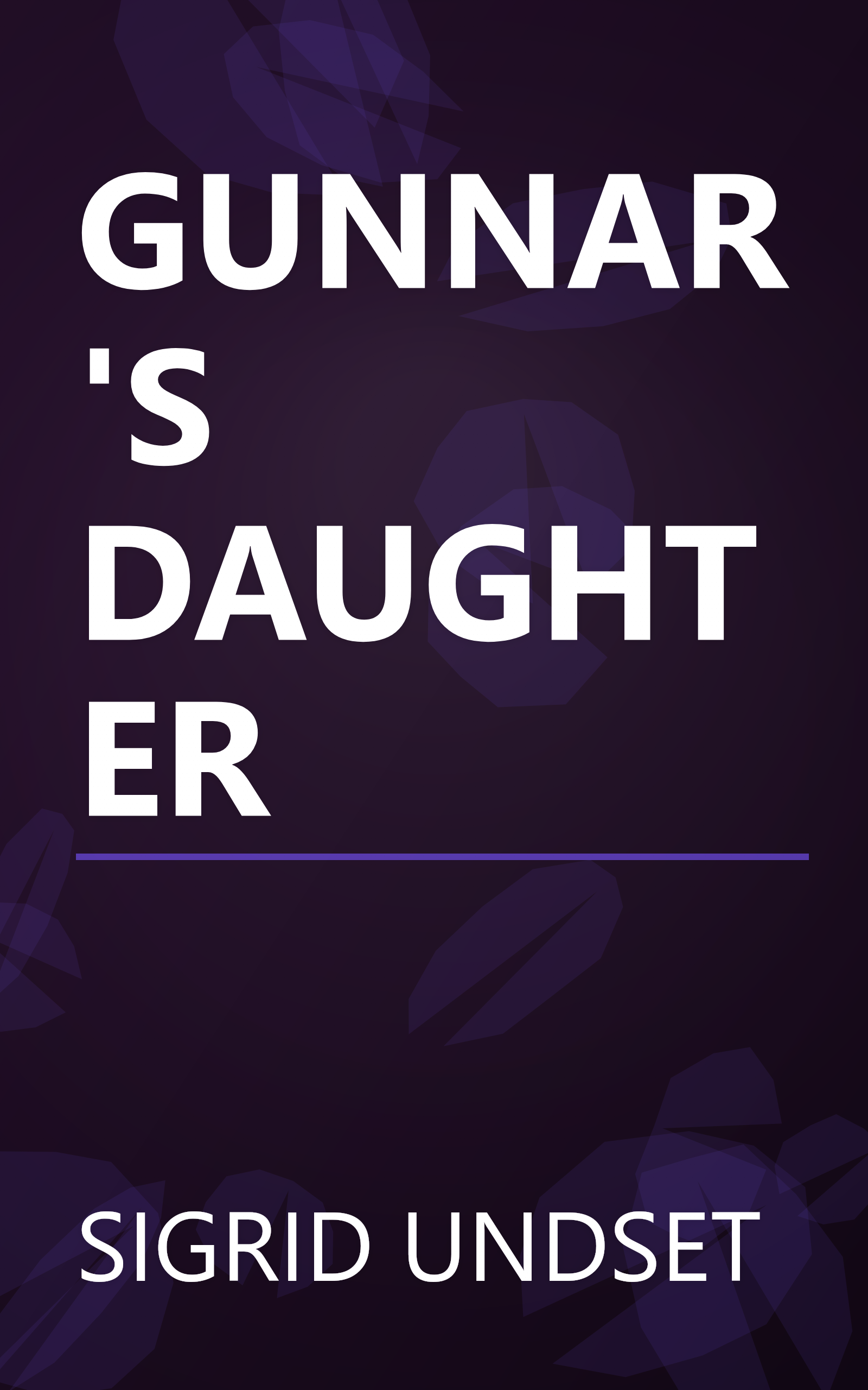 GUNNAR'S DAUGHTER book cover