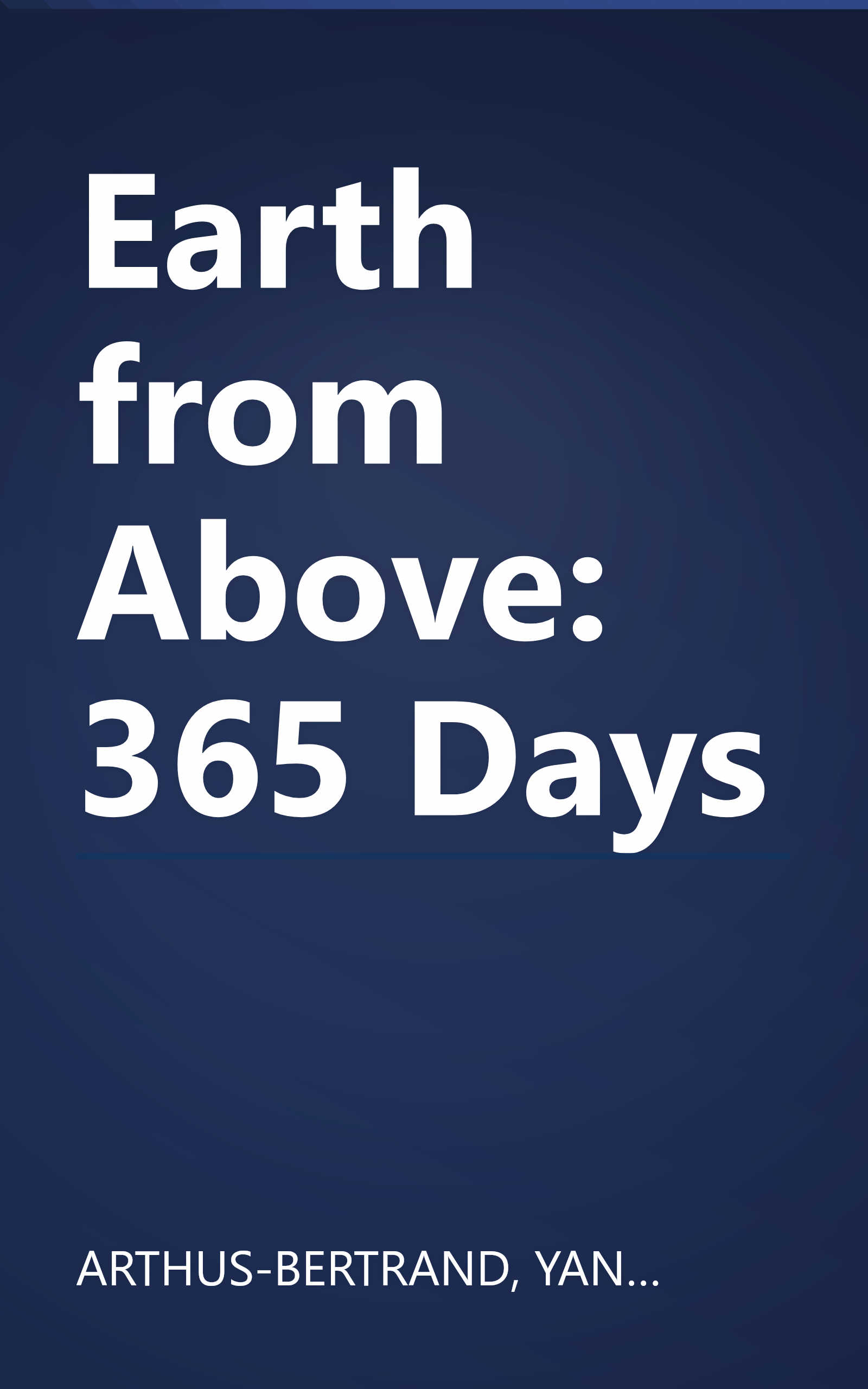 Earth from Above: 365 Days book cover