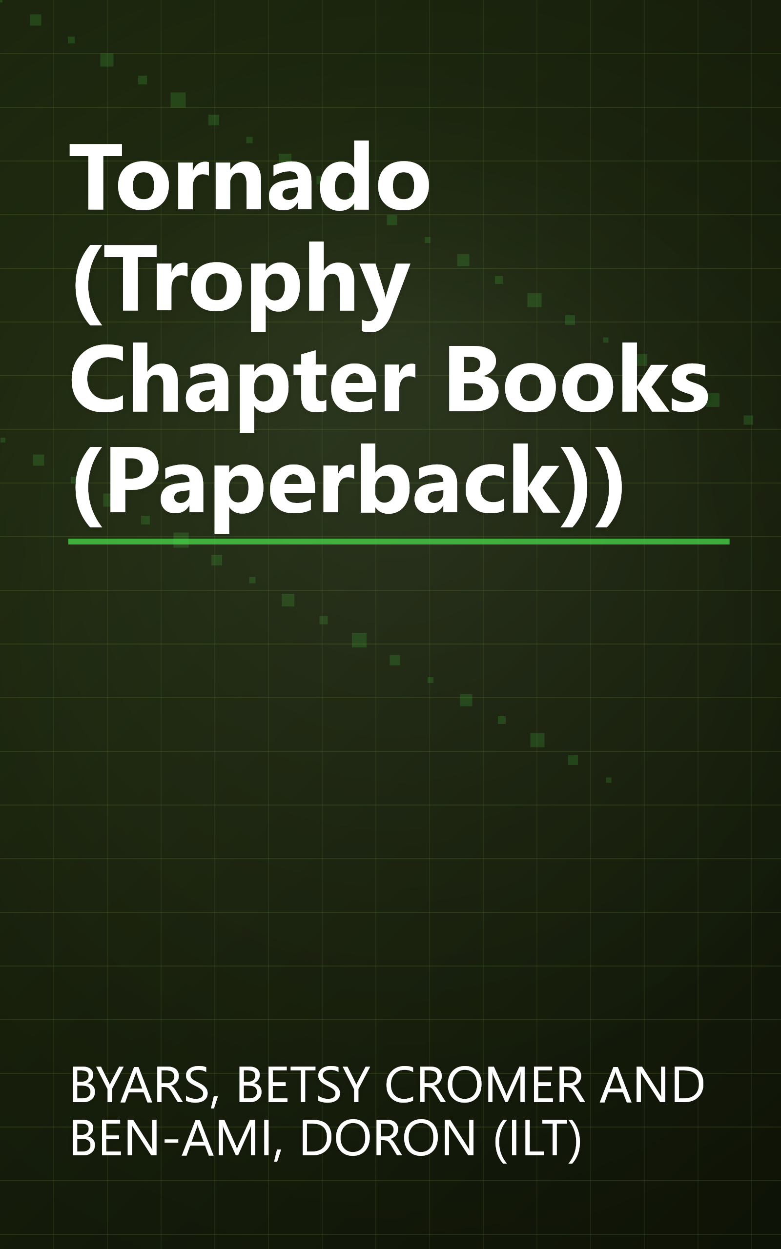 Tornado (Trophy Chapter Books (Paperback)) book cover