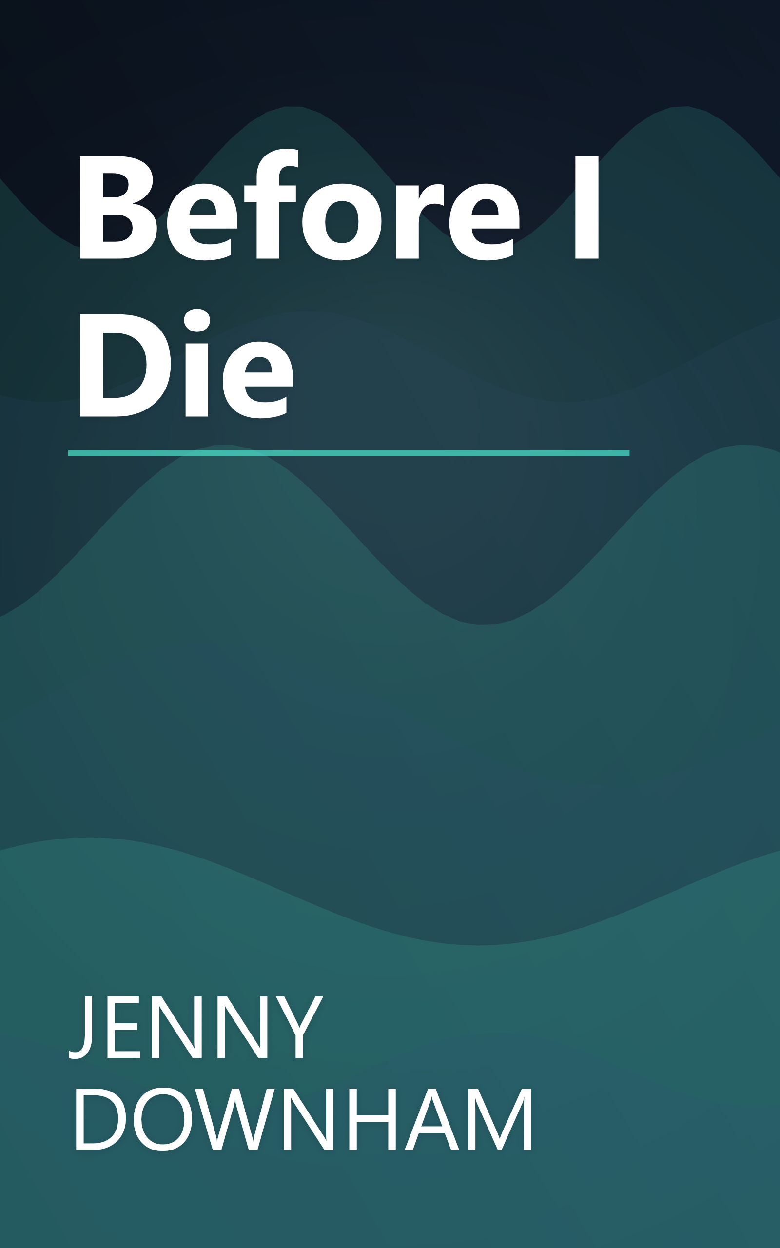 Before I Die book cover