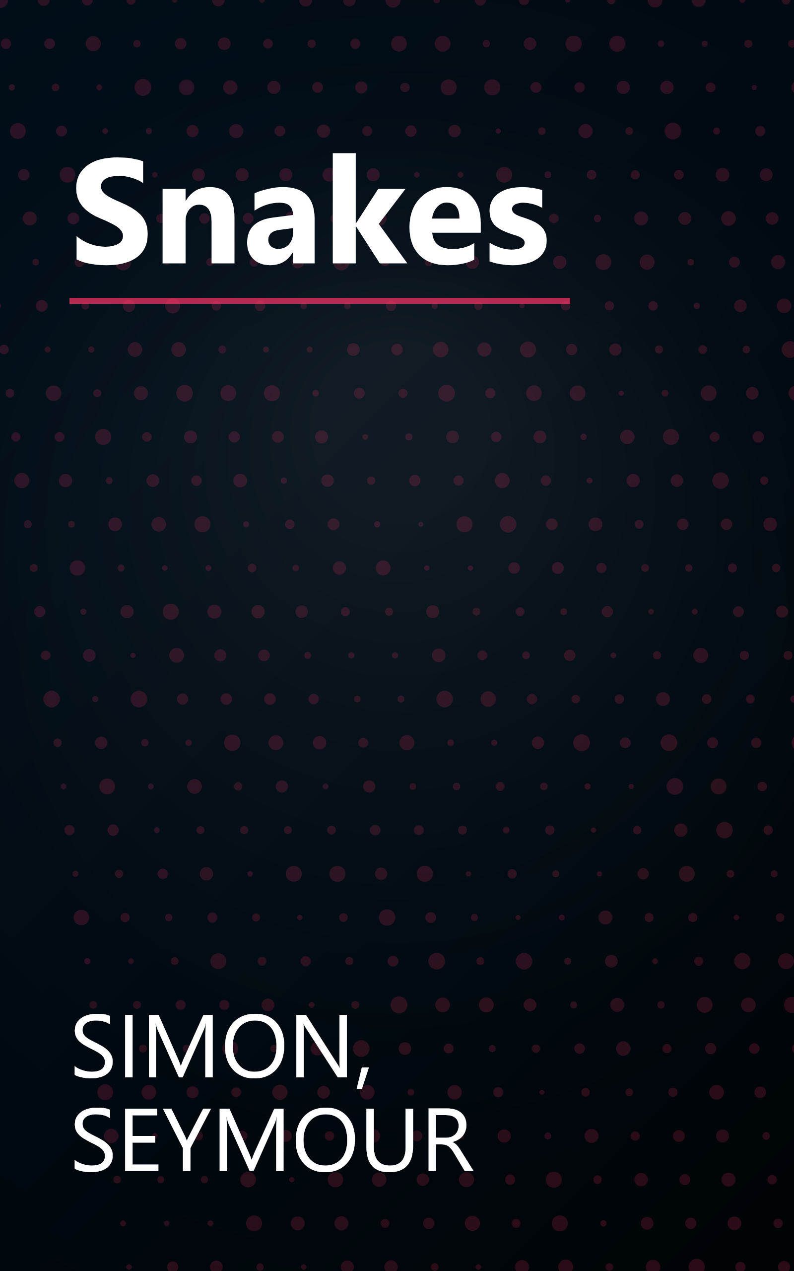 Snakes book cover