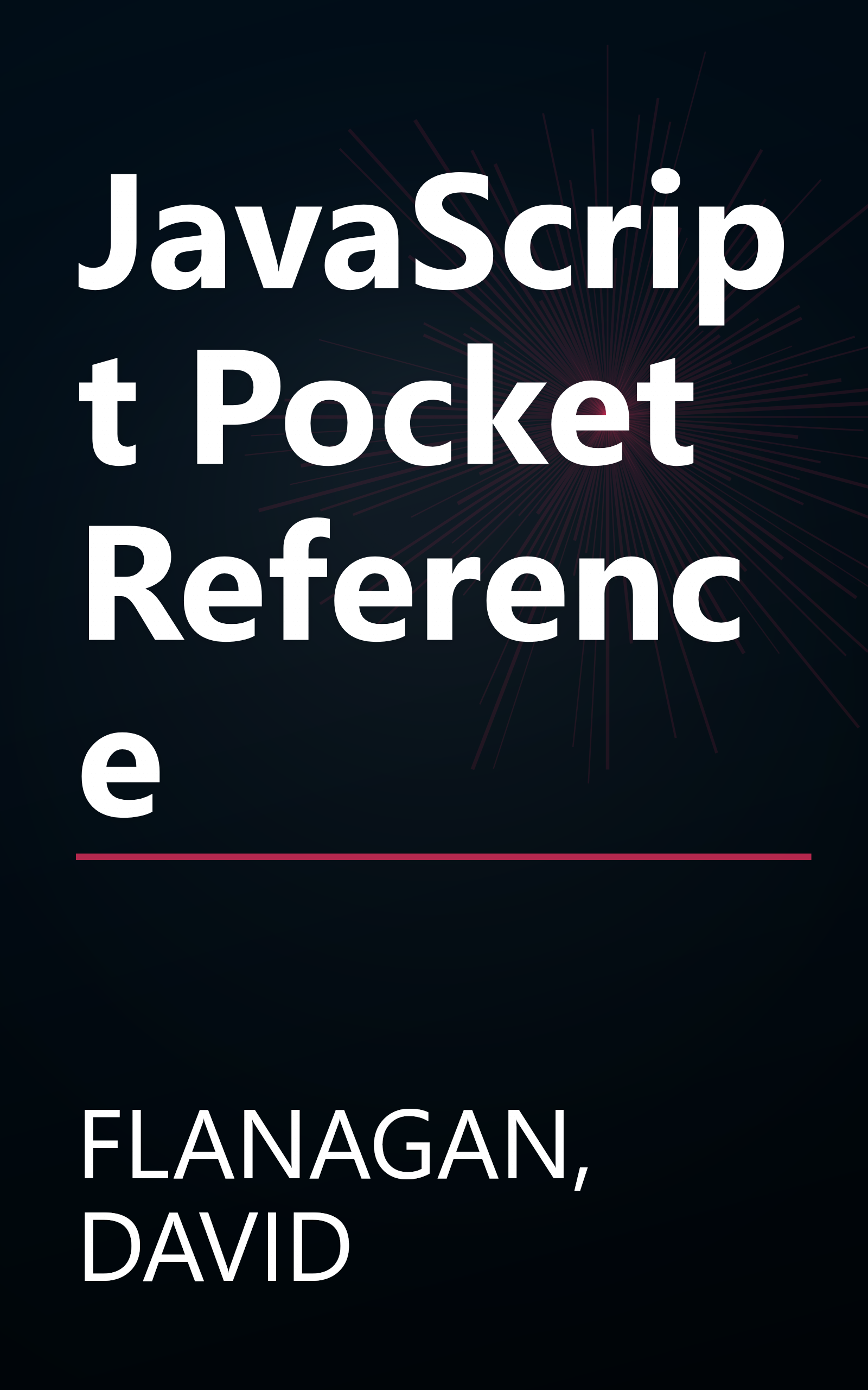 JavaScript Pocket Reference book cover