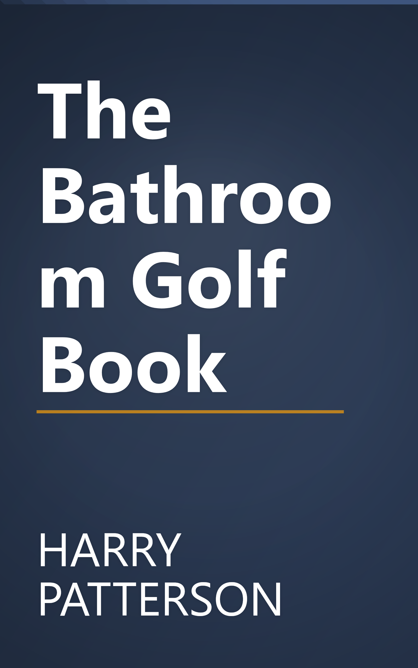 The Bathroom Golf Book book cover