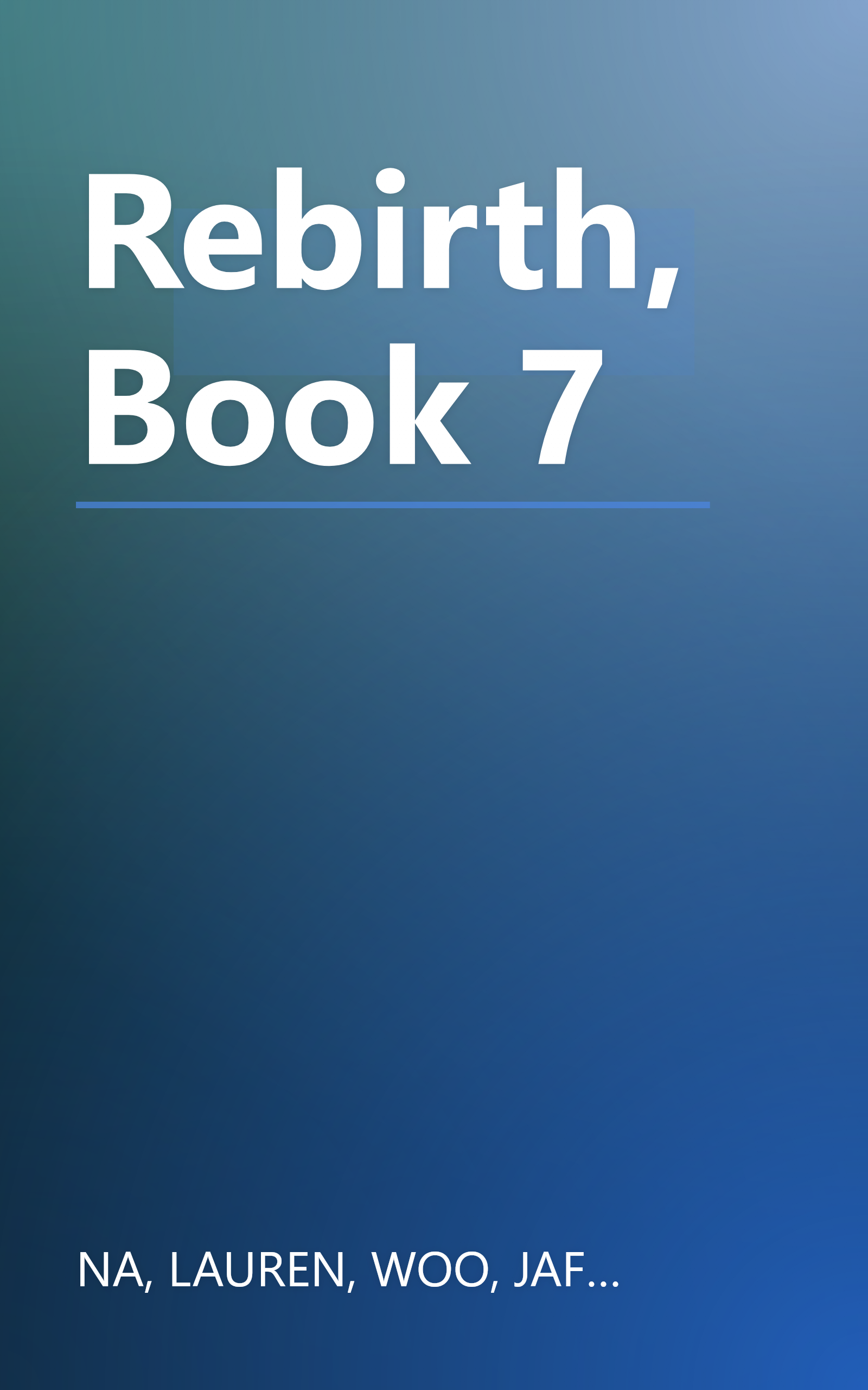 Rebirth, Book 7 book cover