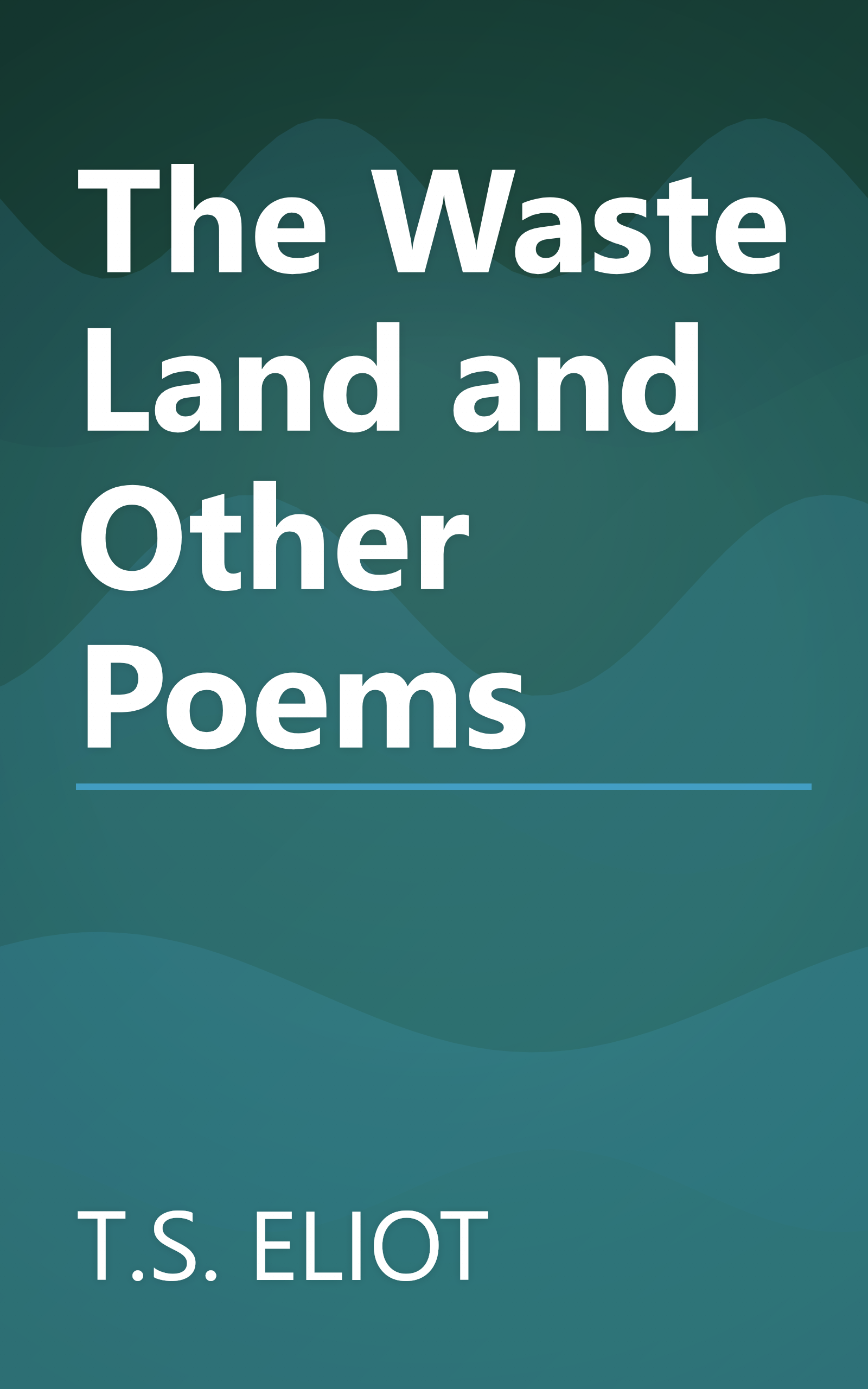 The Waste Land and Other Poems book cover