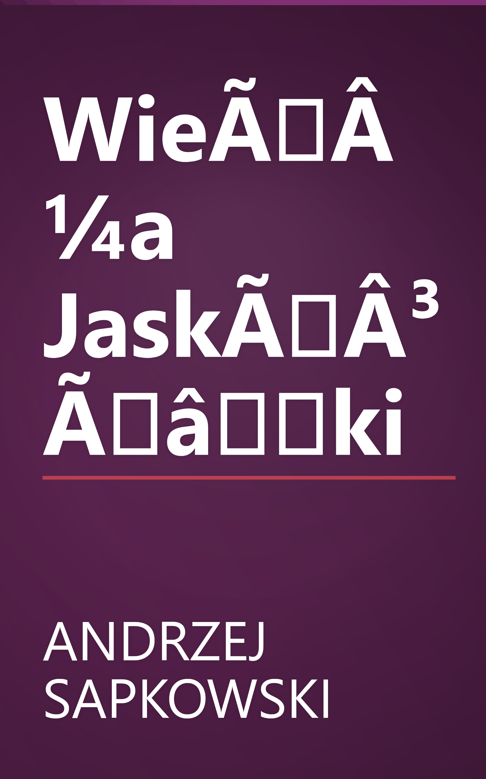 WieÃÂ¼a JaskÃÂ³Ãâki book cover