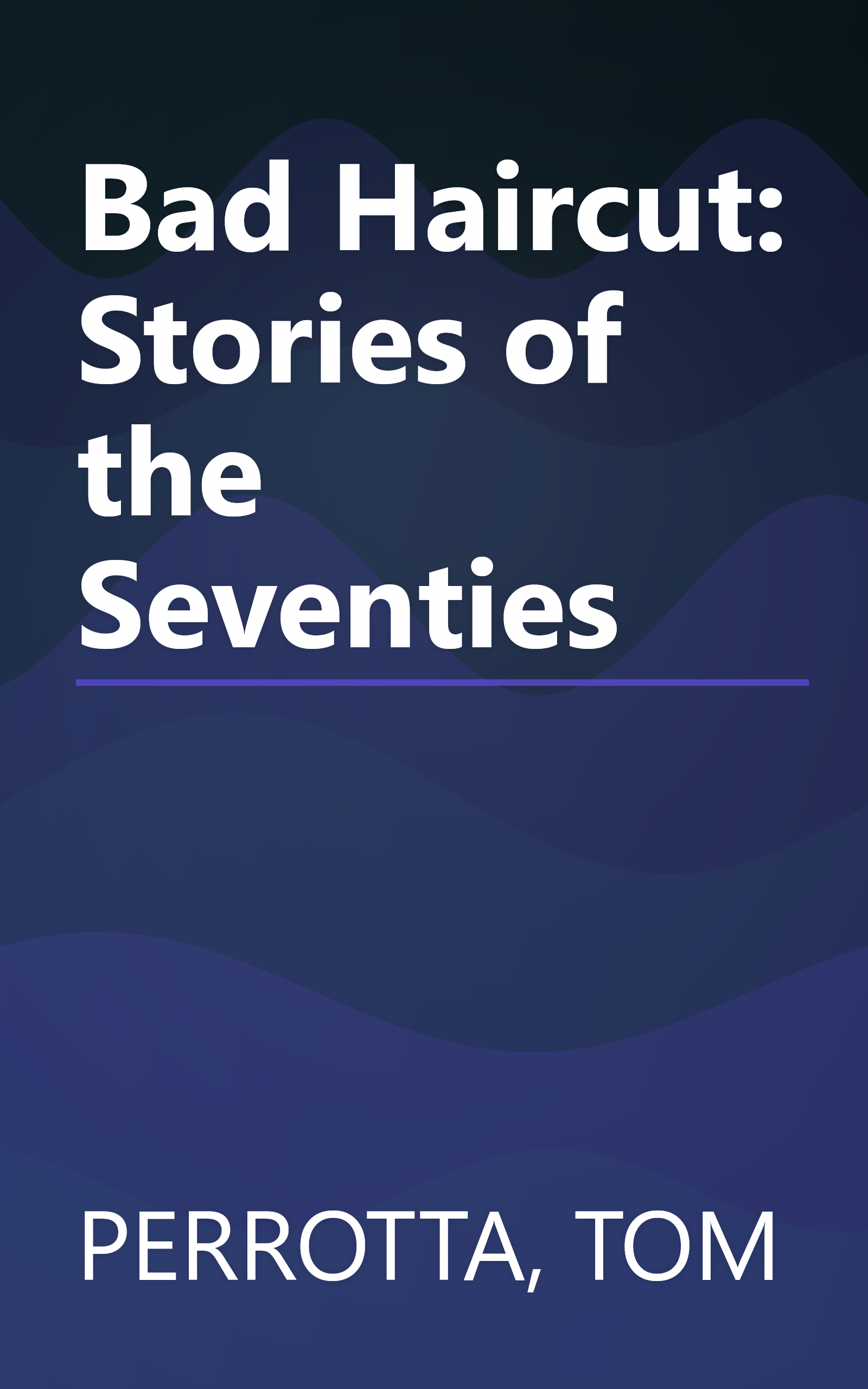 Bad Haircut: Stories of the Seventies book cover