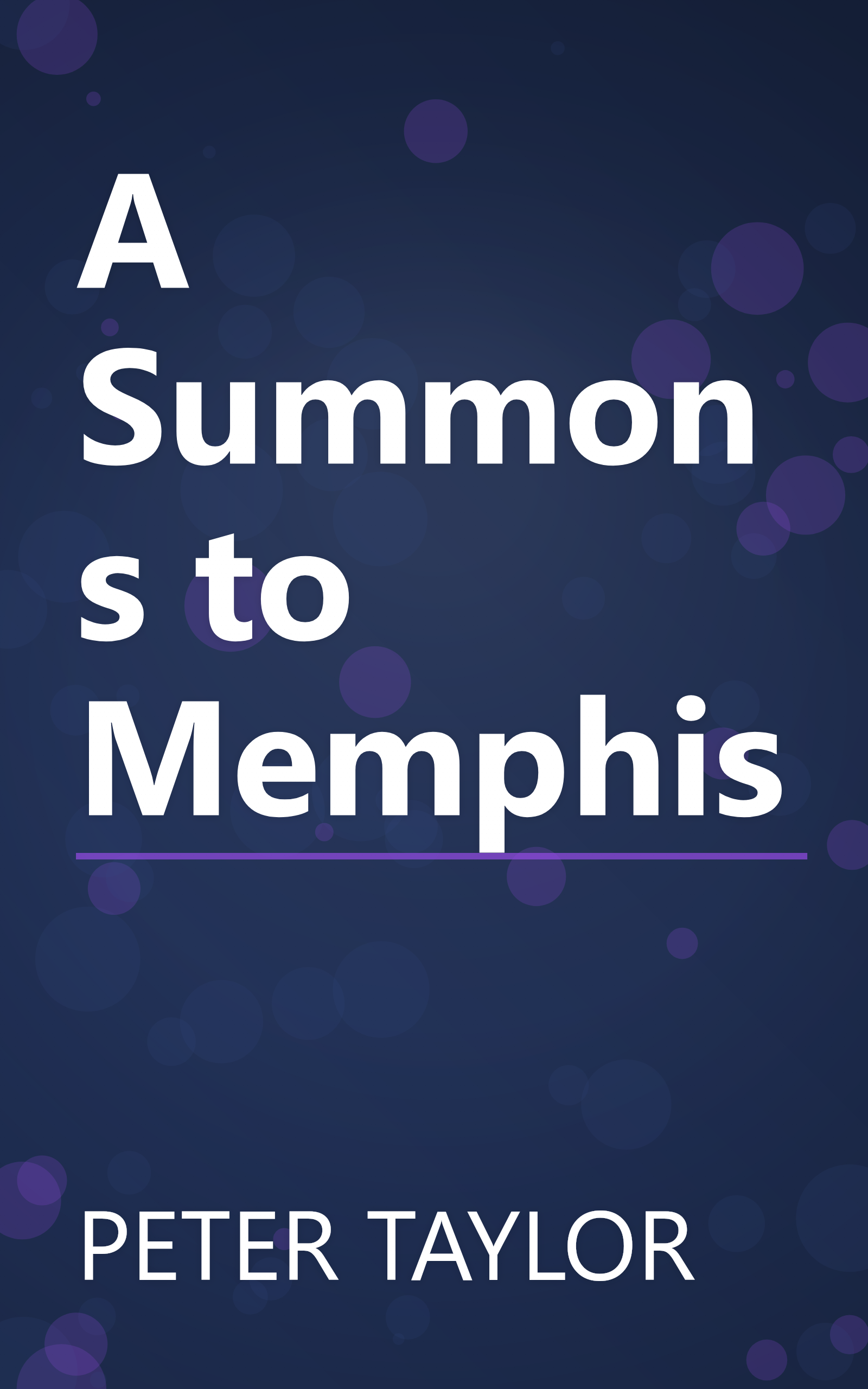 A Summons to Memphis book cover