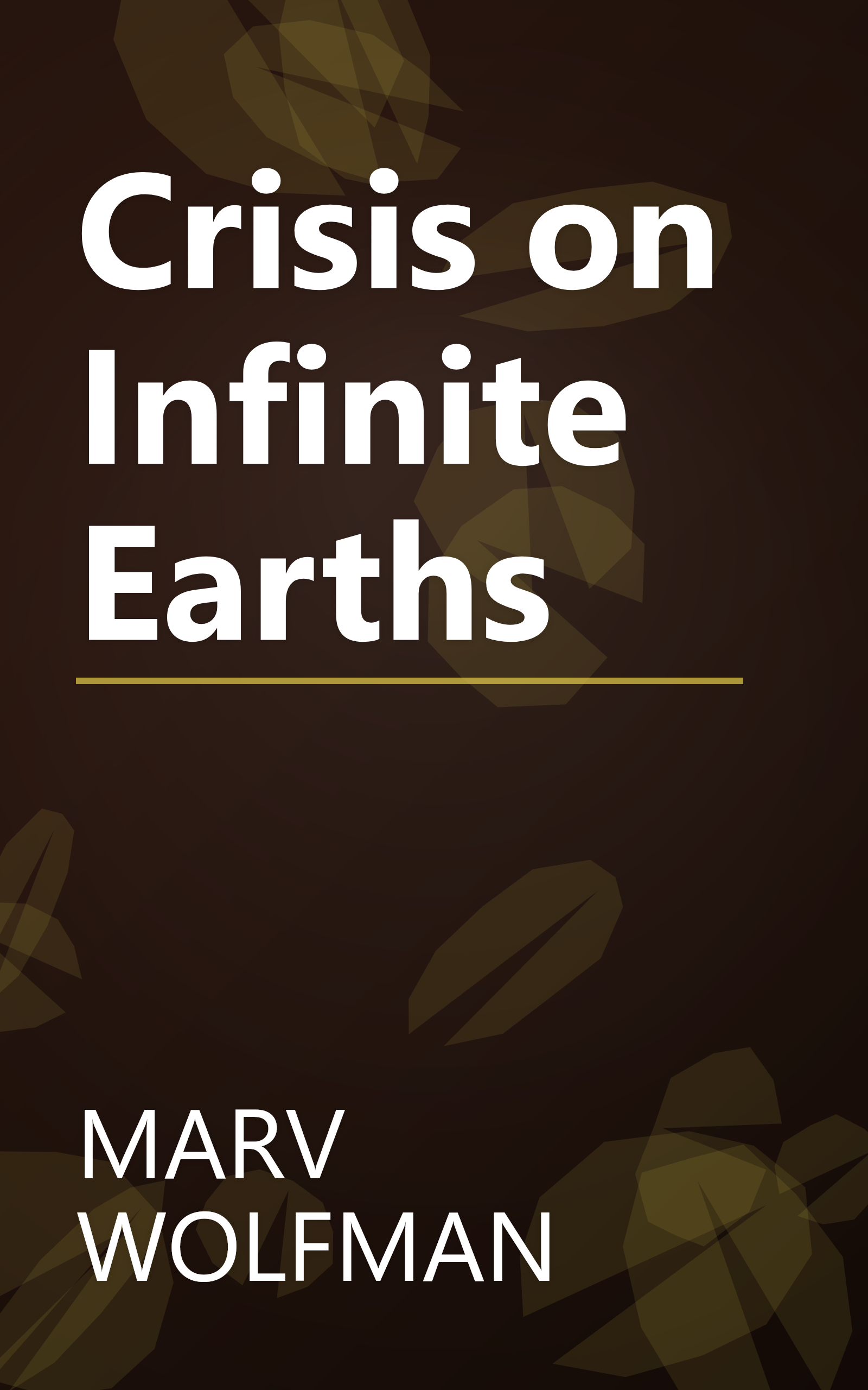 Crisis on Infinite Earths book cover