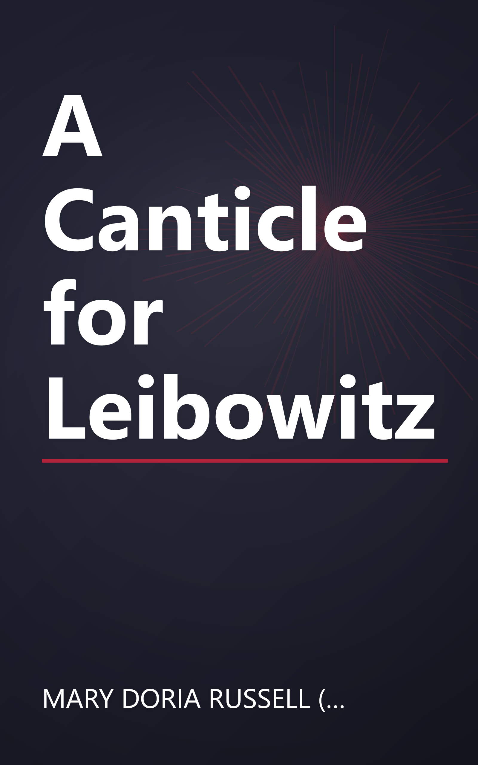 A Canticle for Leibowitz book cover
