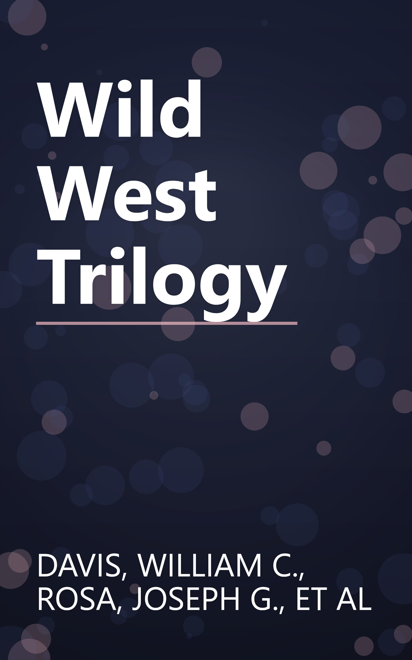 Wild West Trilogy book cover