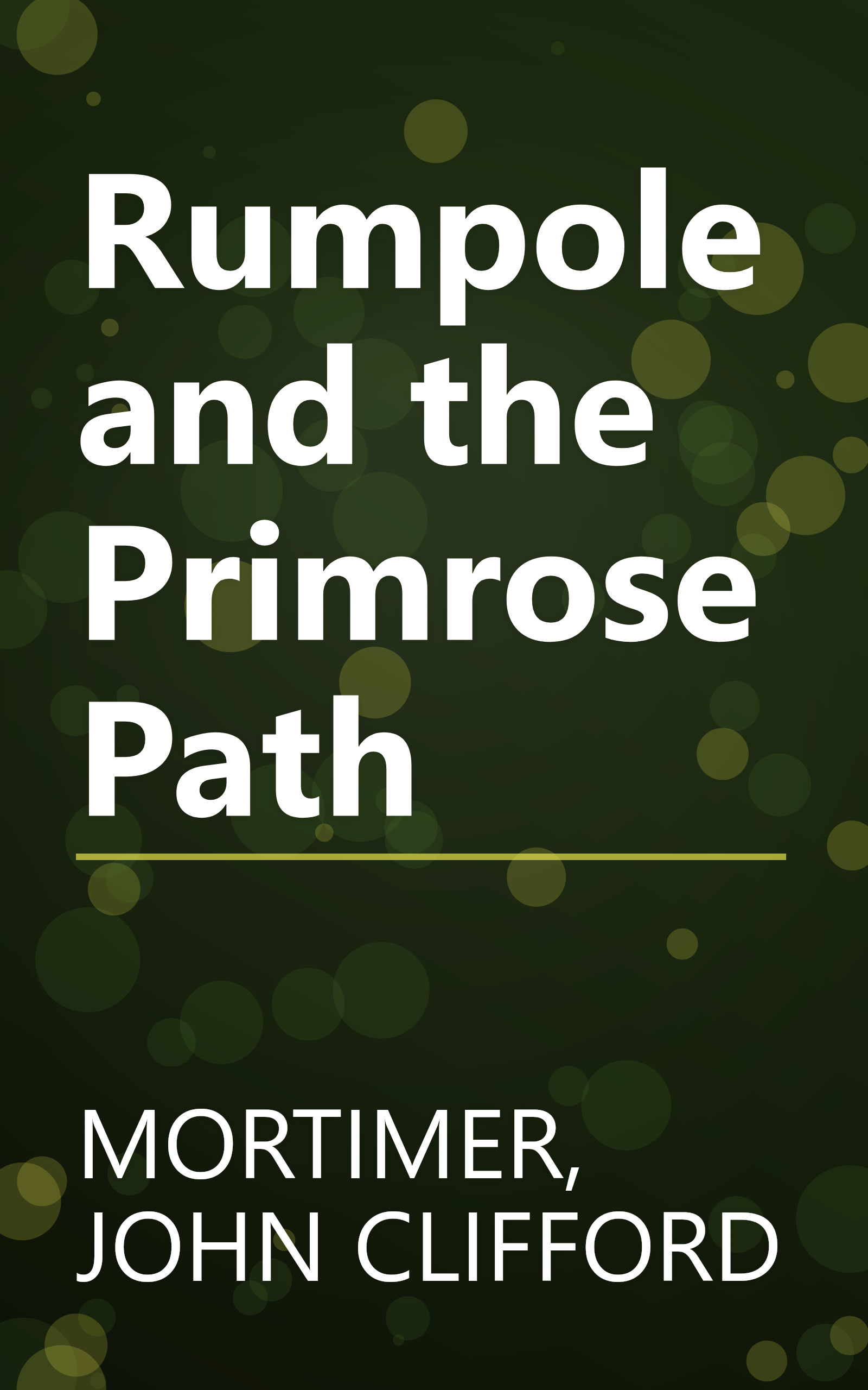 Rumpole and the Primrose Path book cover